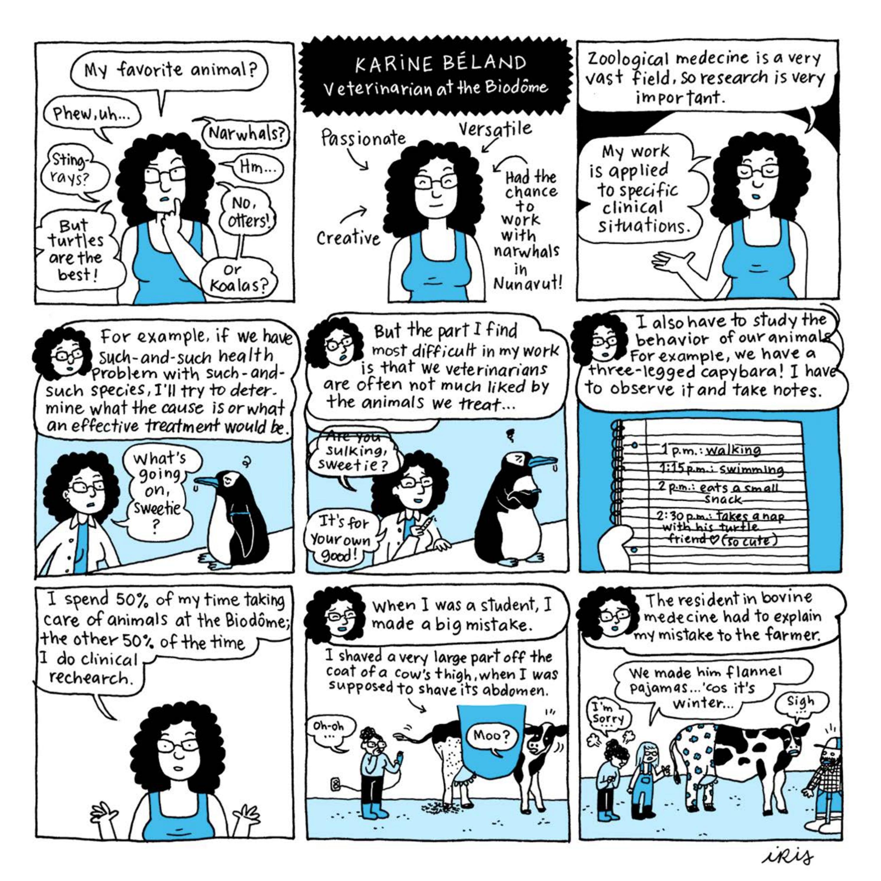 A scientific journey captured in comics by Espace pour la vie - Issuu