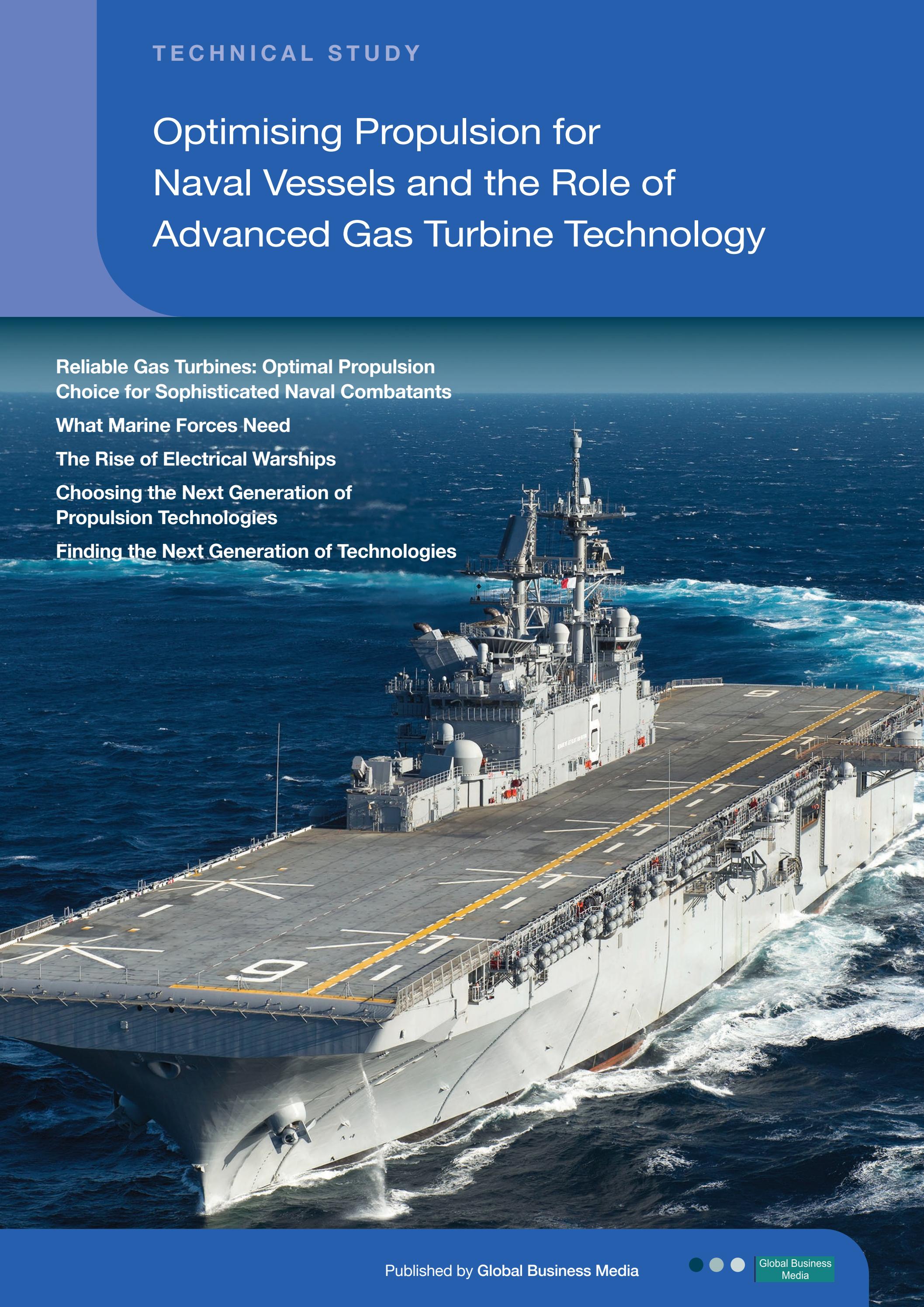 Optimising Propulsion for Naval Vessels and the Role of Advanced Gas ...