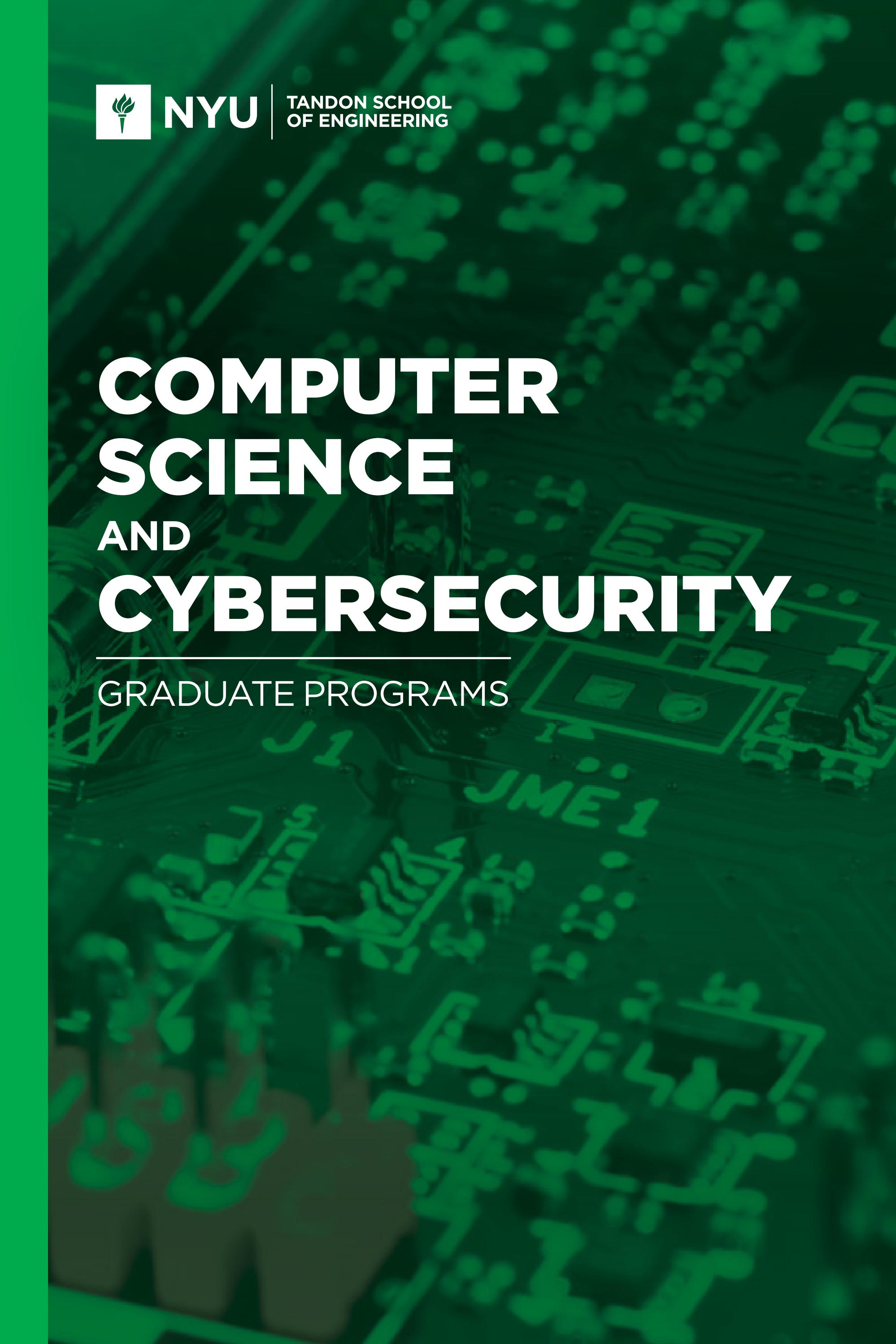 Computer Science and Cybersecurity Master's & Doctoral Programs by ...
