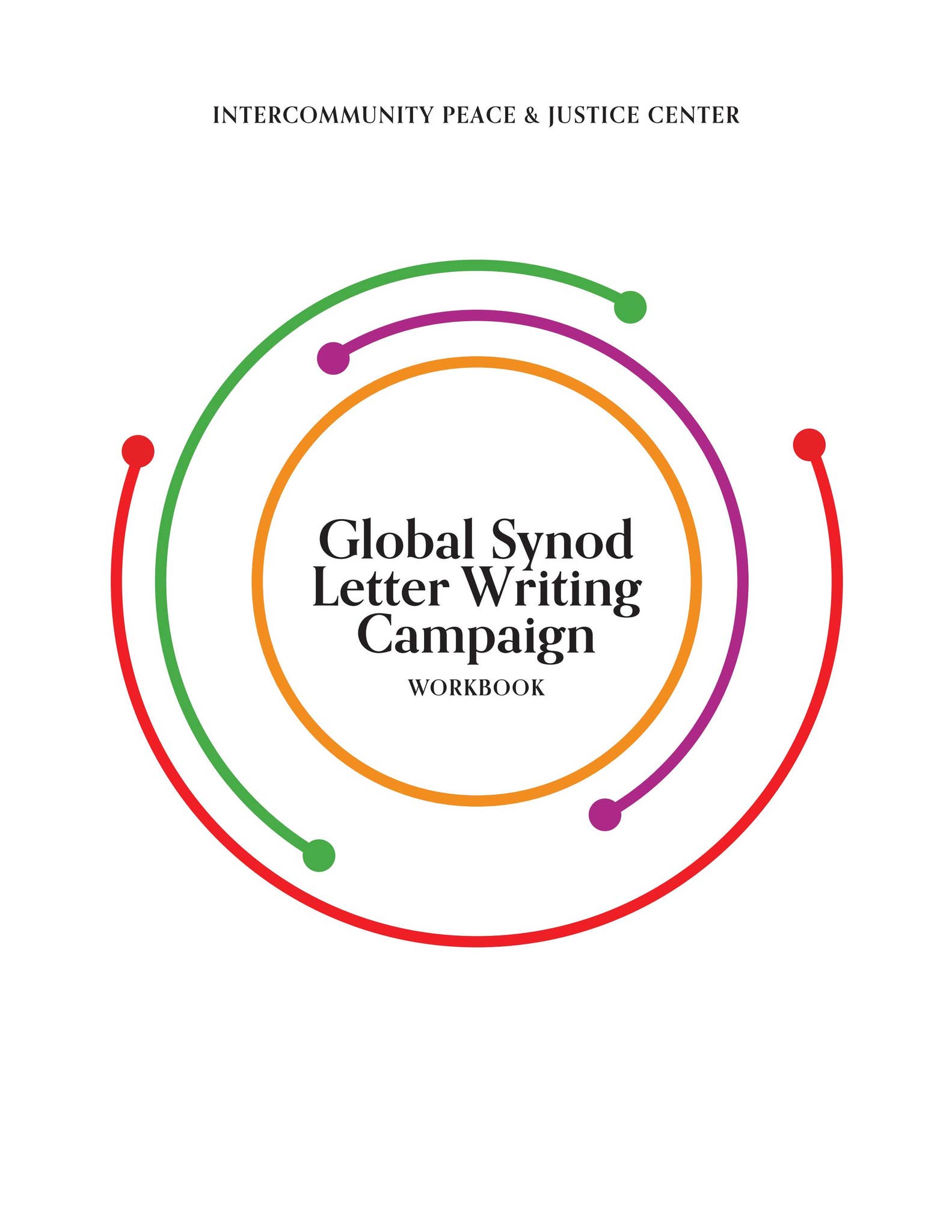Global Synod Letter Writing Campaign workbook by Intercommunity Peace ...
