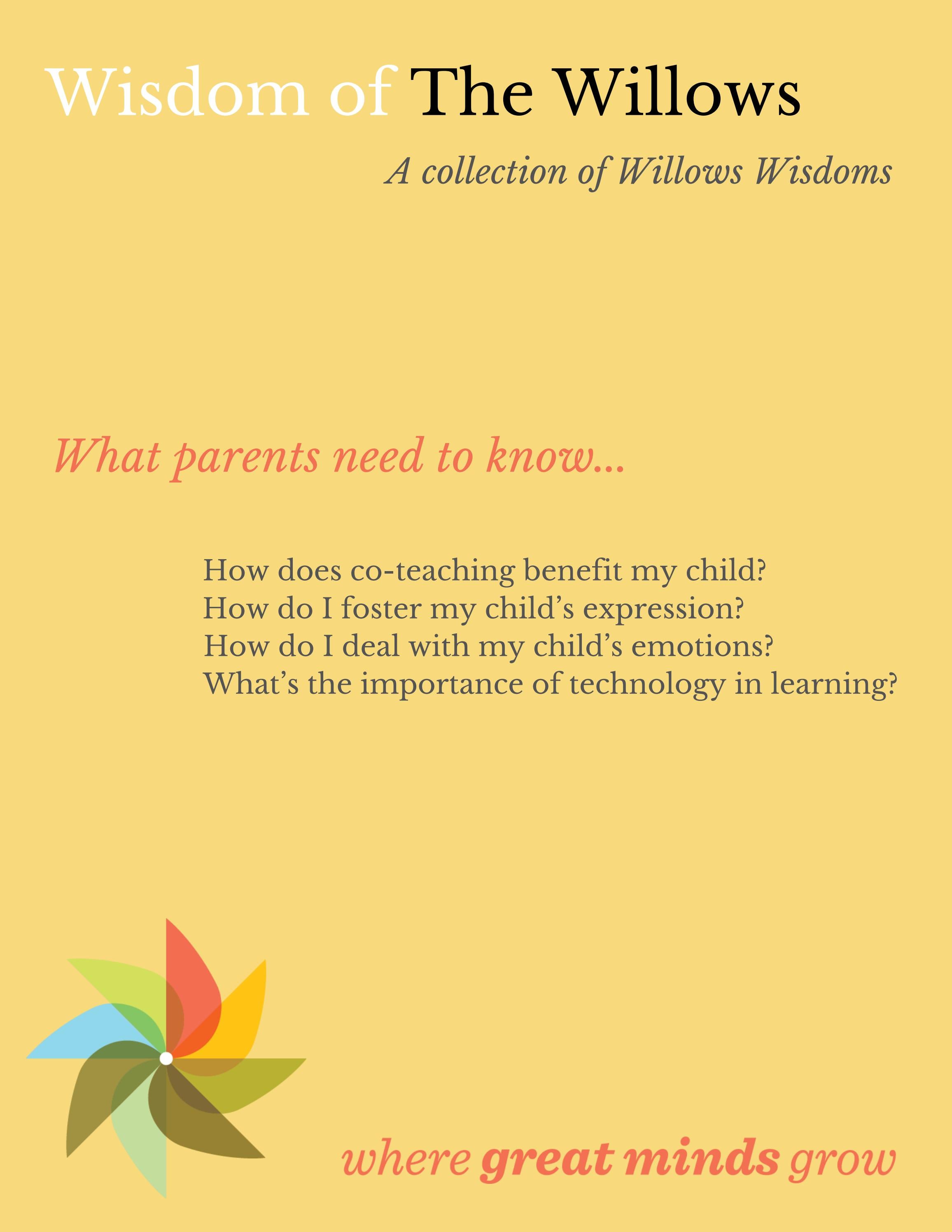 The Wisdom of The Willows EBook by The Willows Community School - Issuu