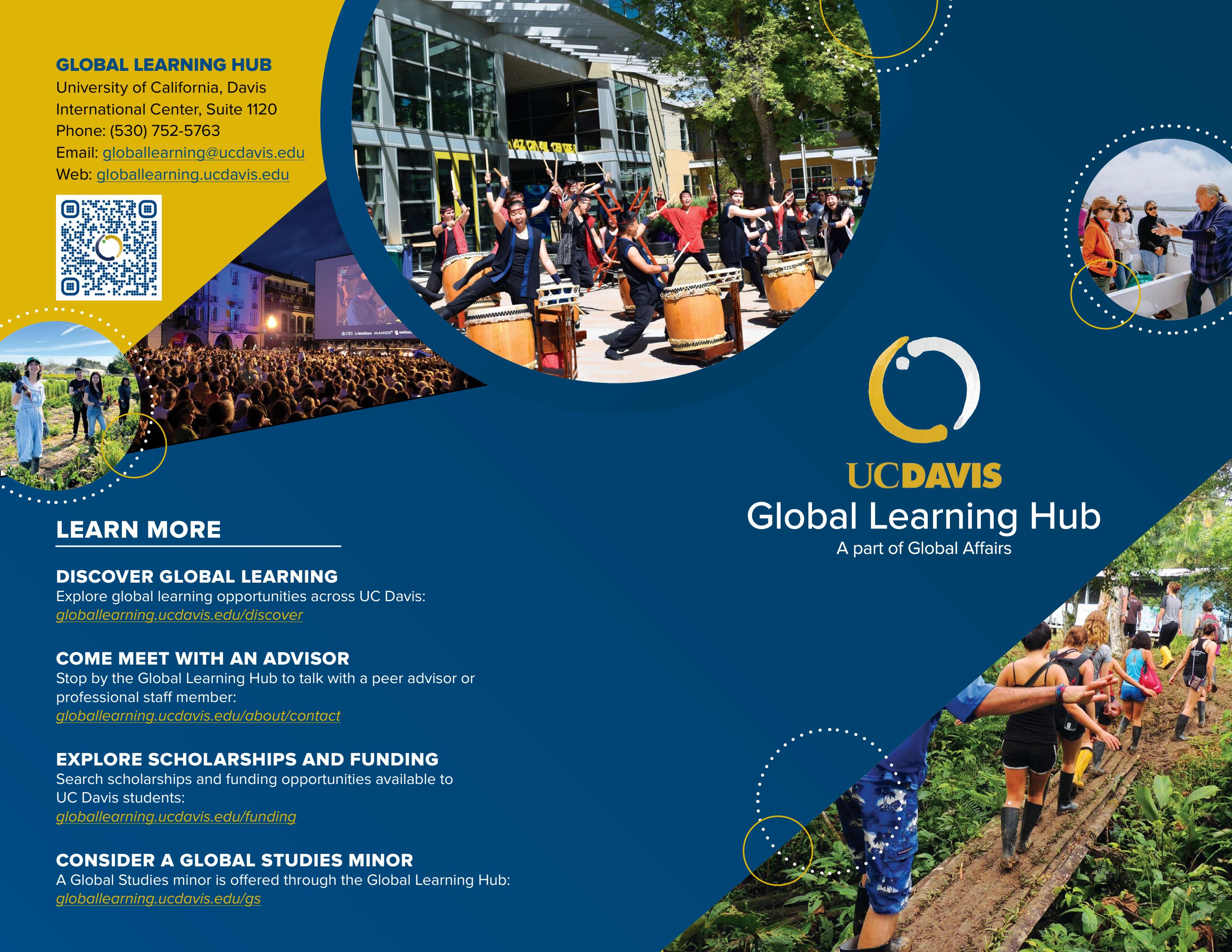 UC Davis Global Learning Hub - Brochure by UC Davis Global - Issuu