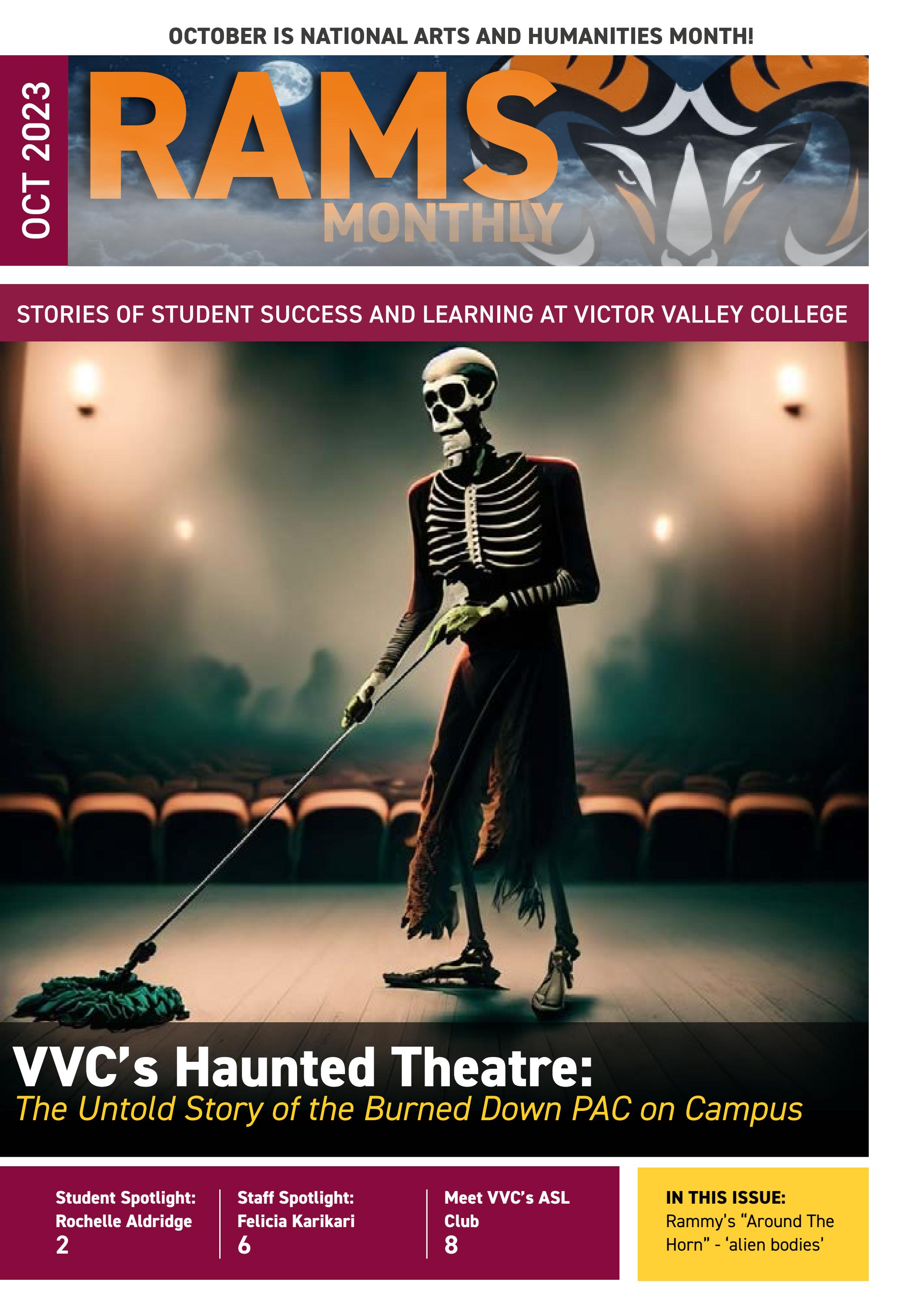 RAMS Monthly October 2023 #1 by Victor Valley College - Issuu