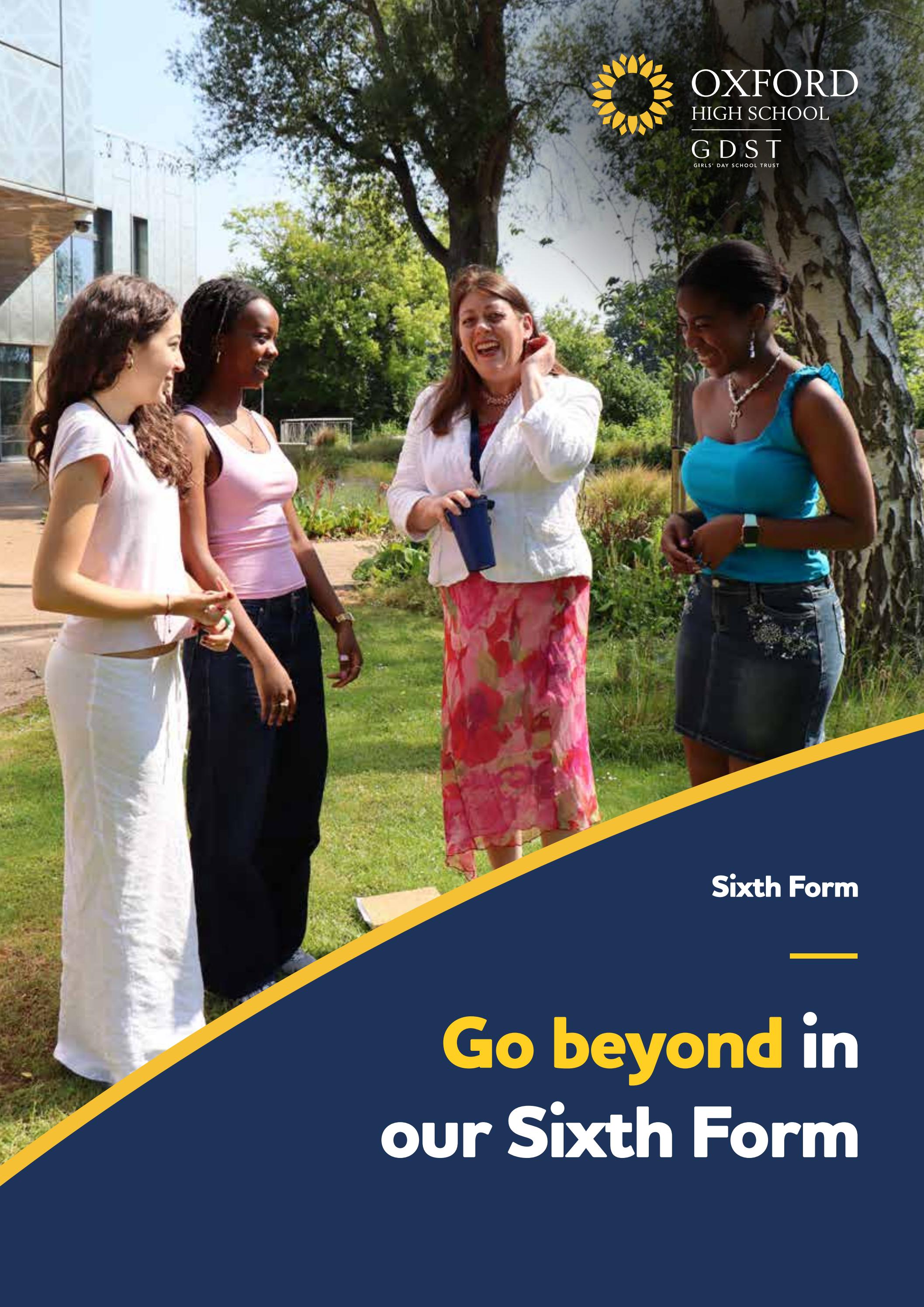 Sixth Form brochure by Oxford High School - Issuu