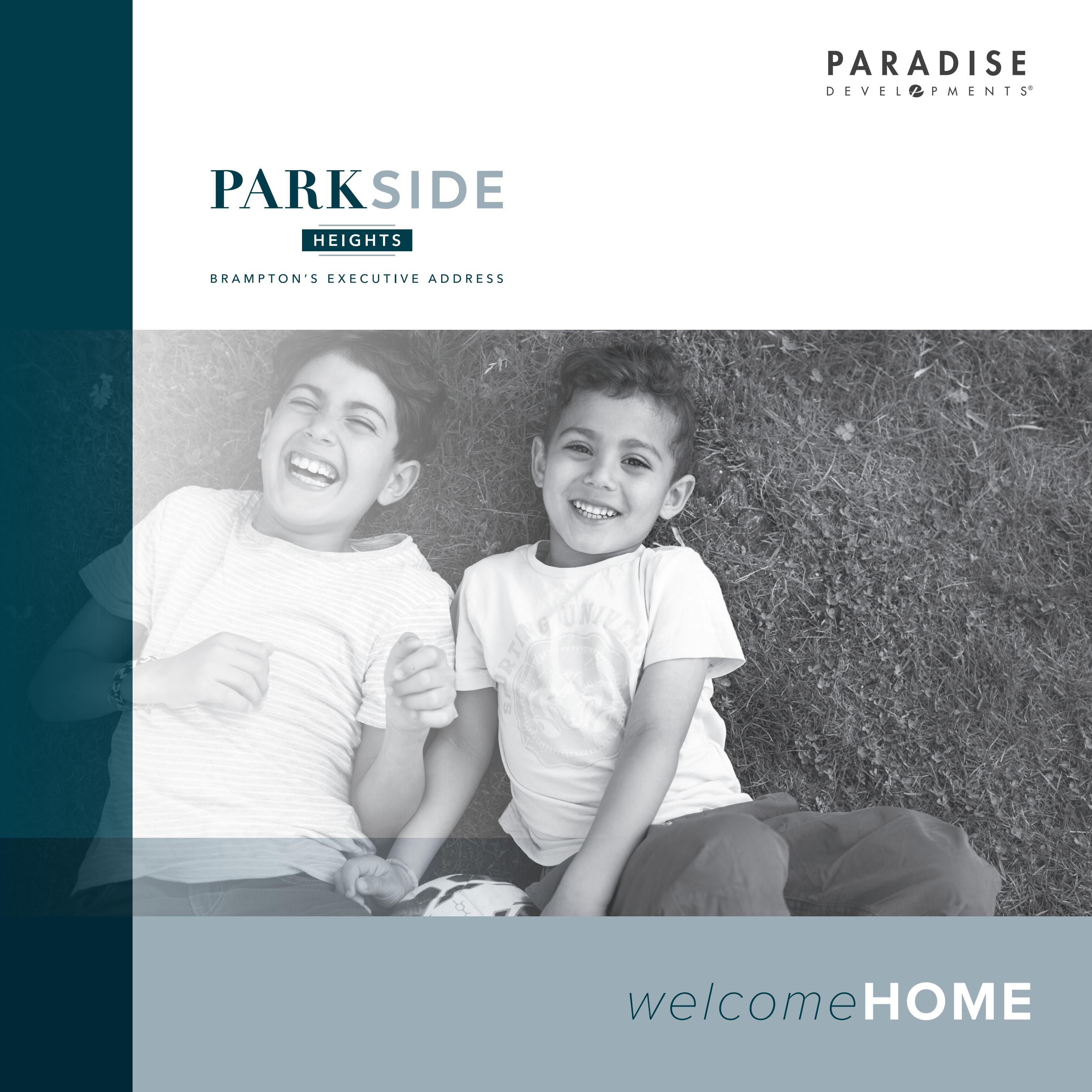 Paradise Developments - Parkside Heights Welcome Booklet by G. Ryan Design - Issuu