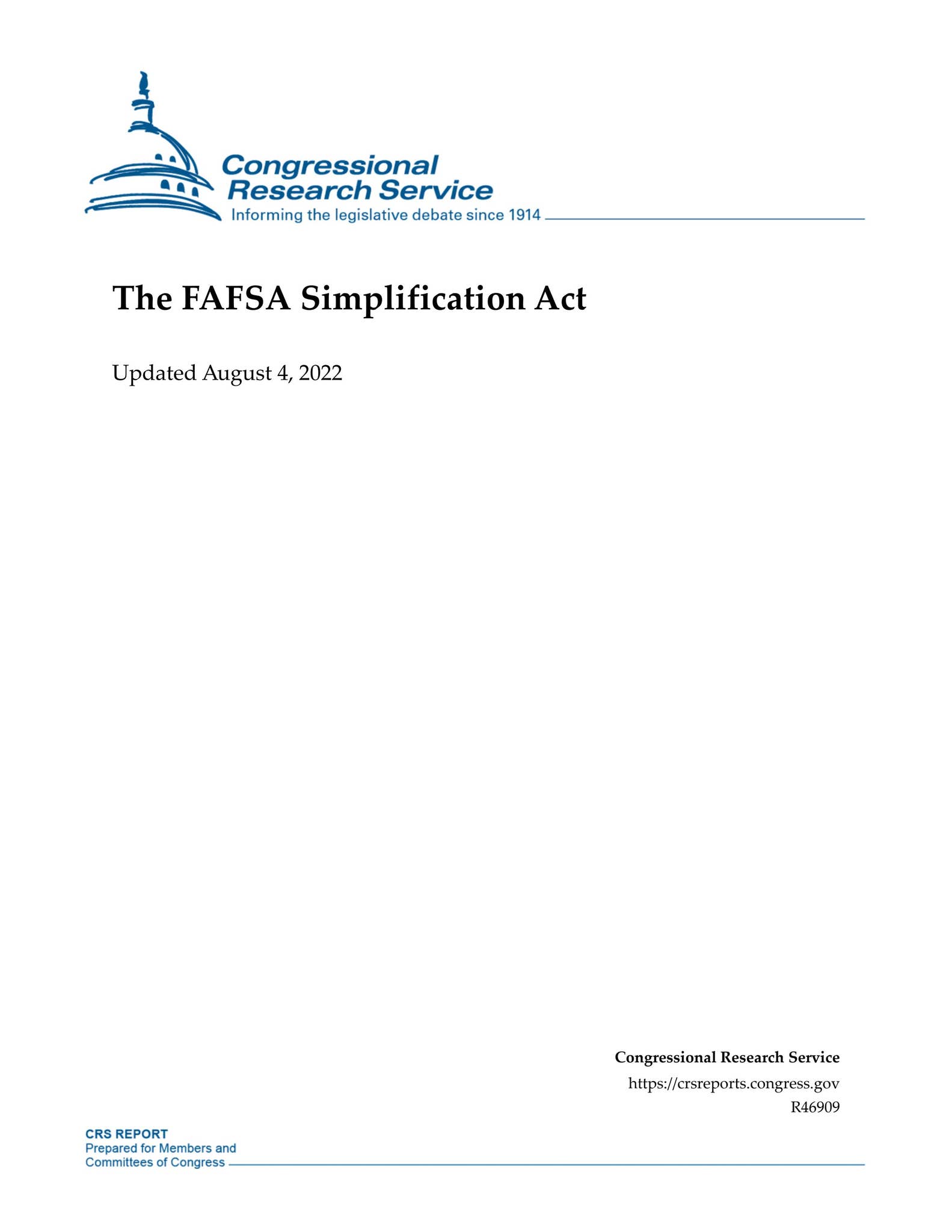 FASFA Simplification Act by uriogrande - Issuu