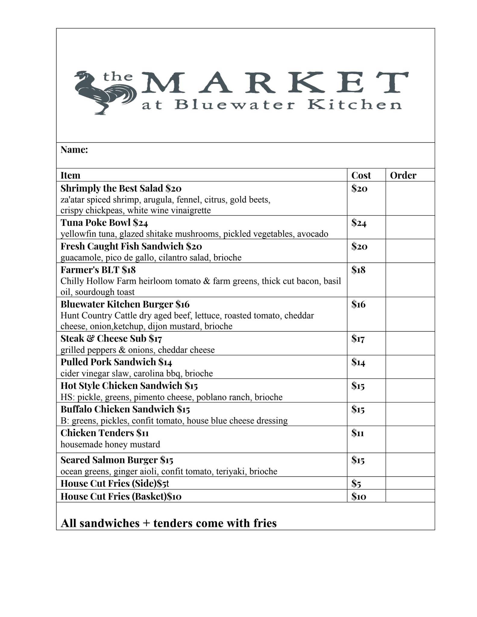Wednesday Lunch Menu by trinityupperville - Issuu