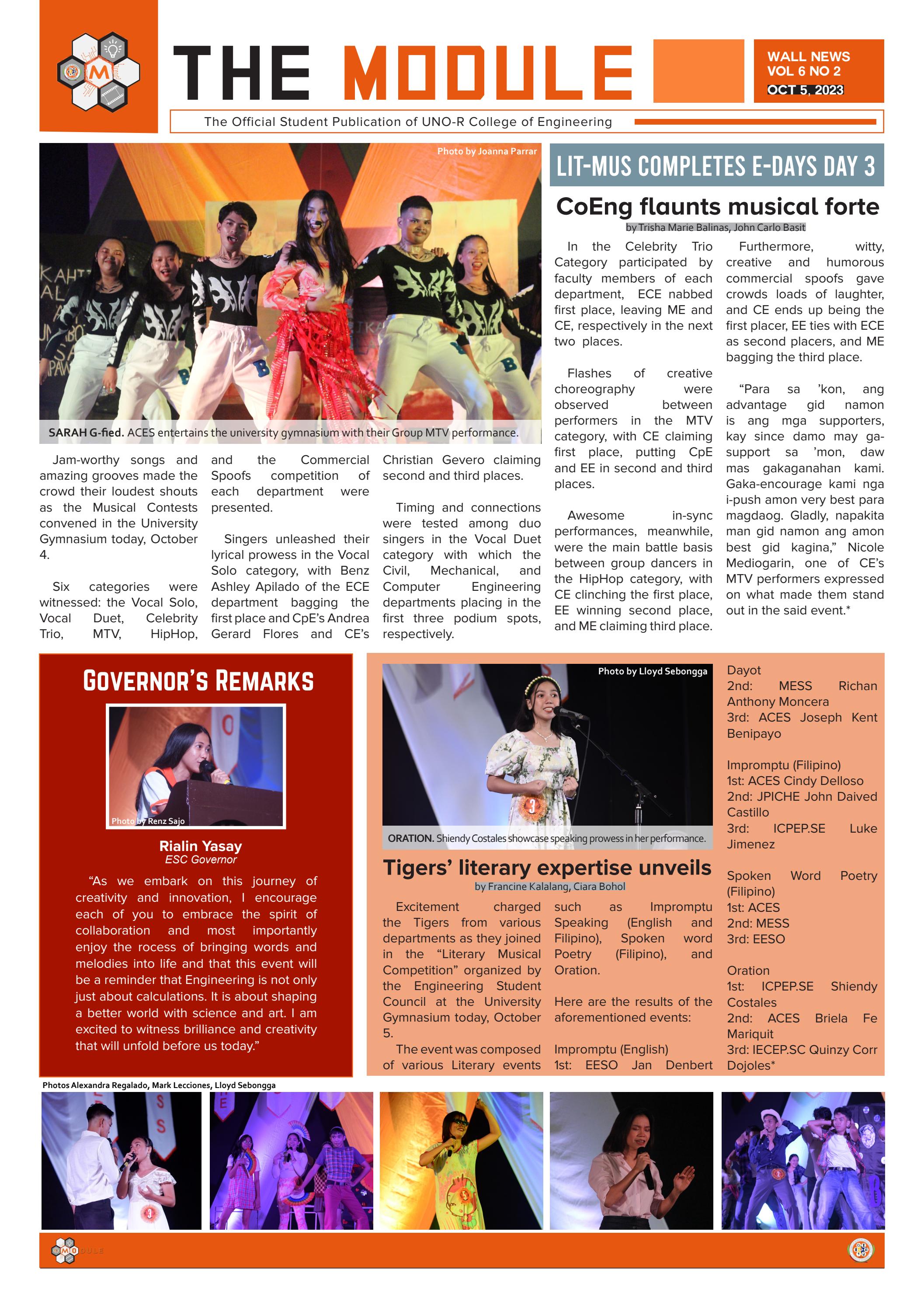 The Module's Wall News Vol 6 No 2 by Module Engineering - Issuu