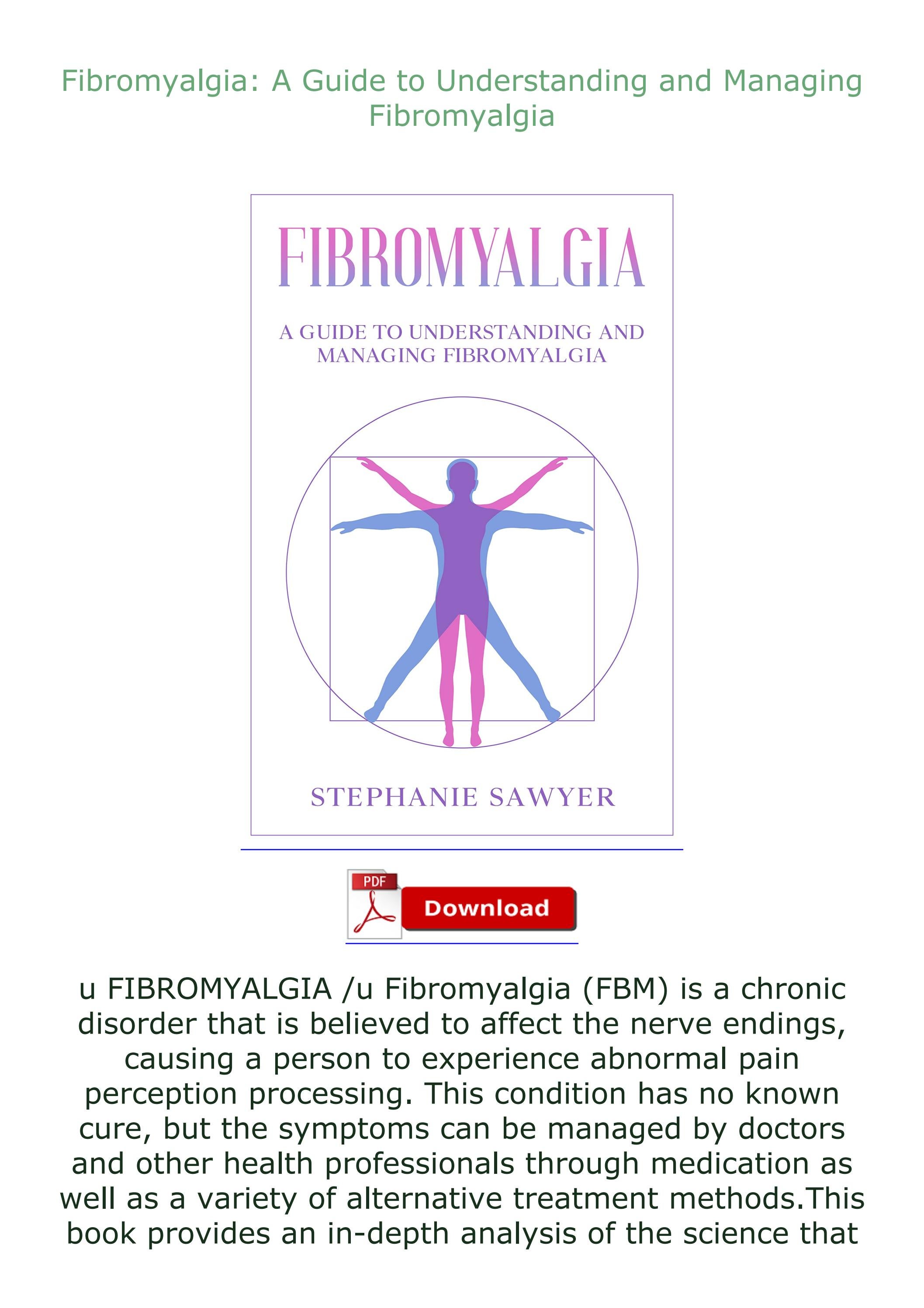 EBOOK Fibromyalgia: A Guide to Understanding and Managing Fibromyalgia ...