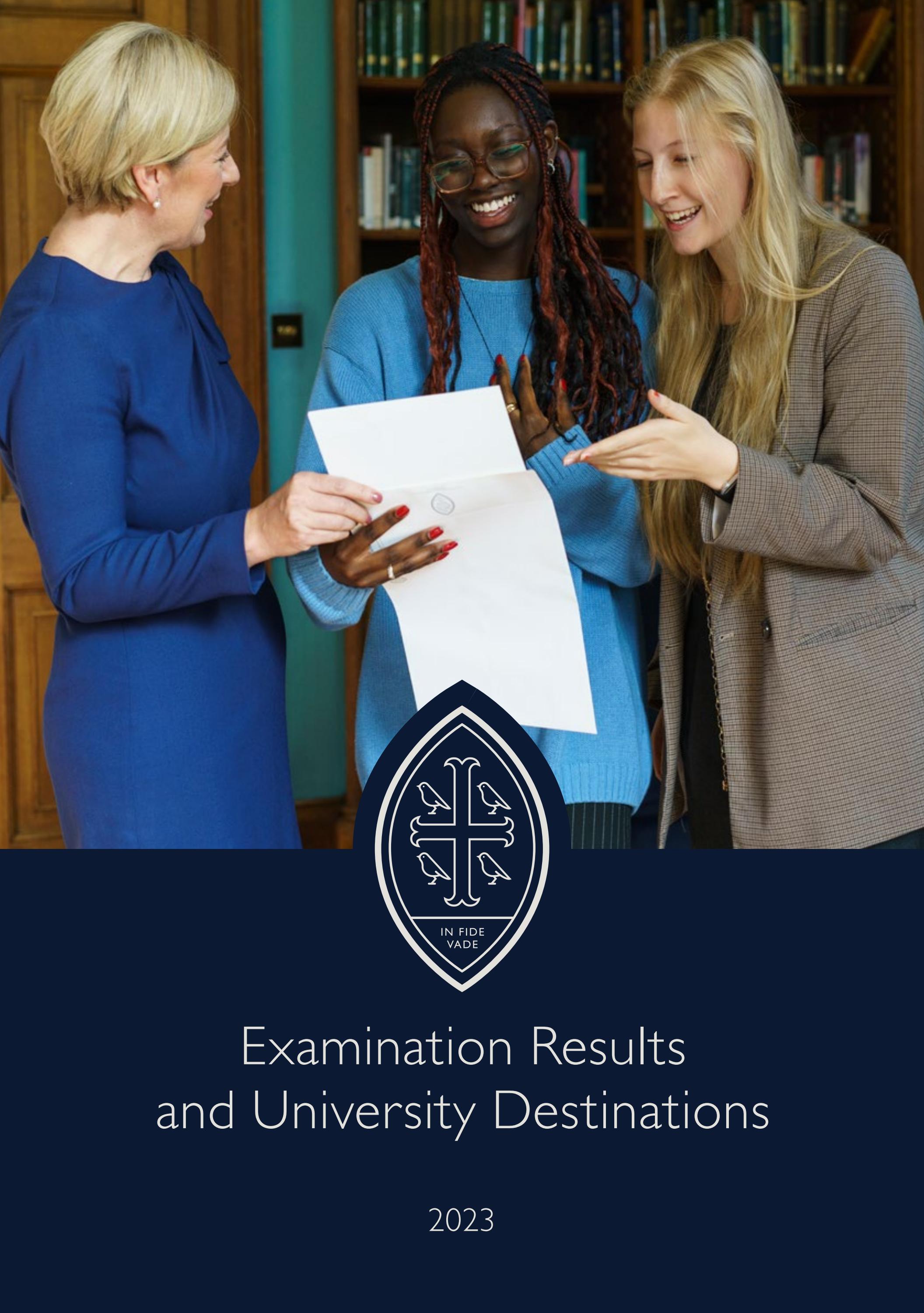 Exam Results and University Destinations 2023 by Wycombe Abbey - Issuu