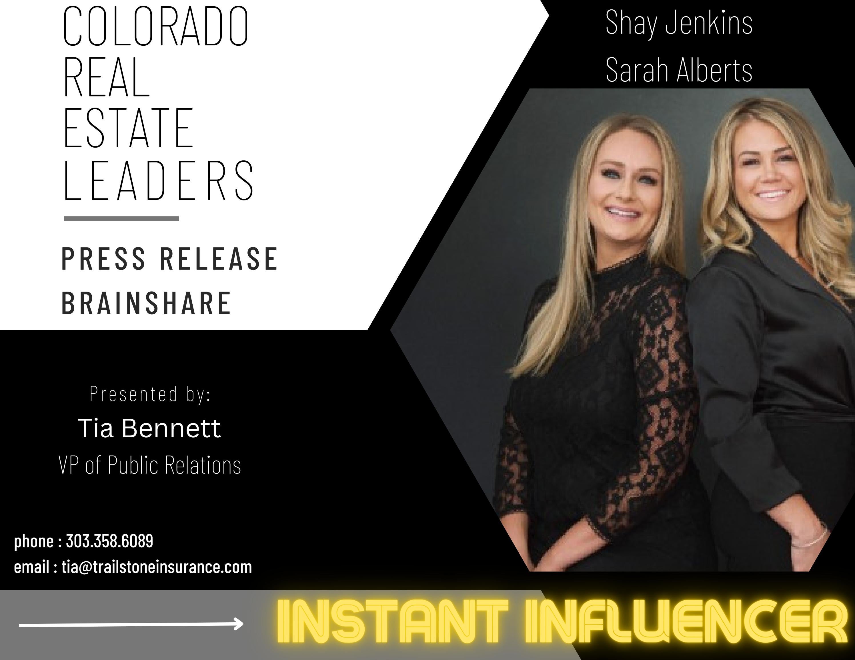 Shay Jenkins and Sarah Alberts Press Release Brainshare by TIATIG - Issuu