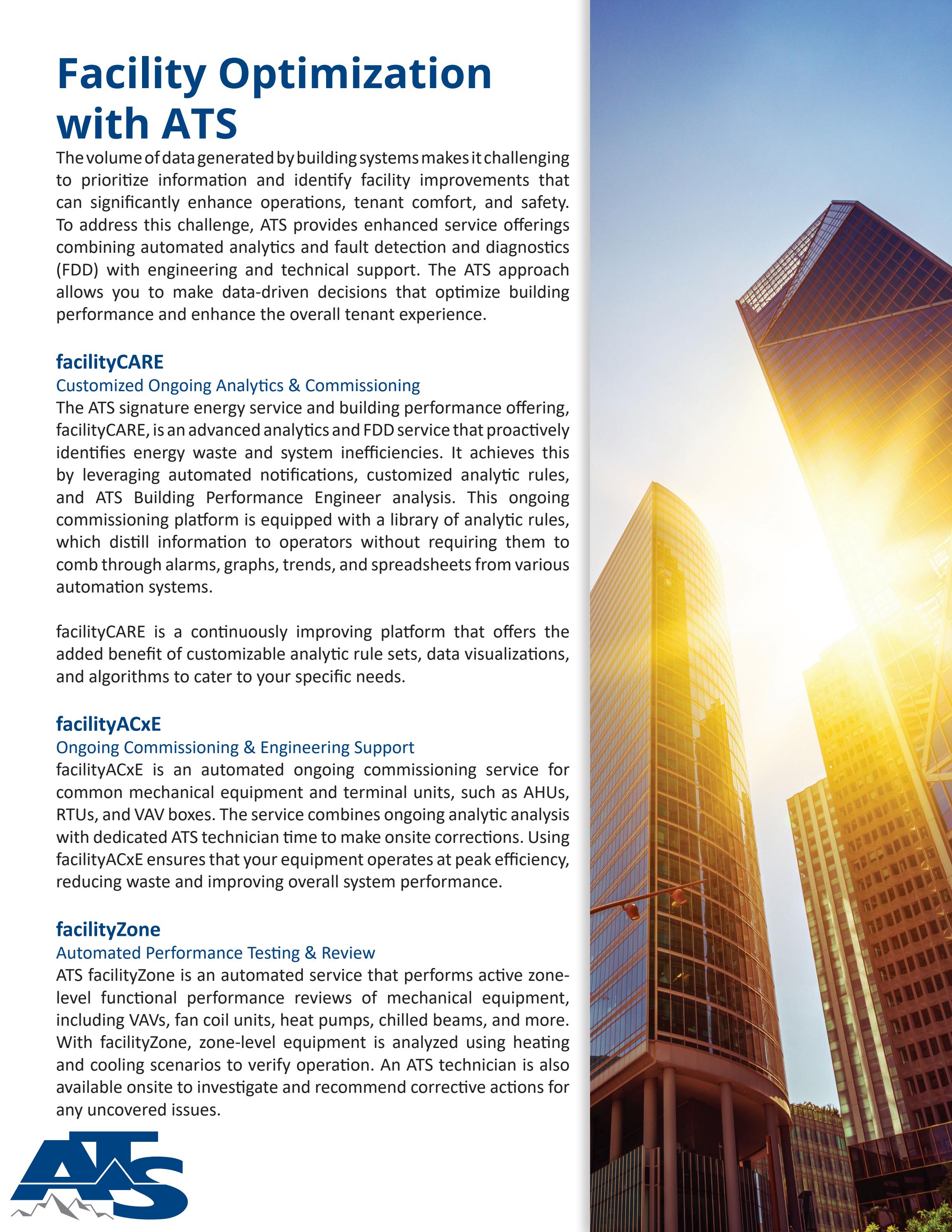 Facility Analytics with ATS Integrated Solutions by atscompanies - Issuu