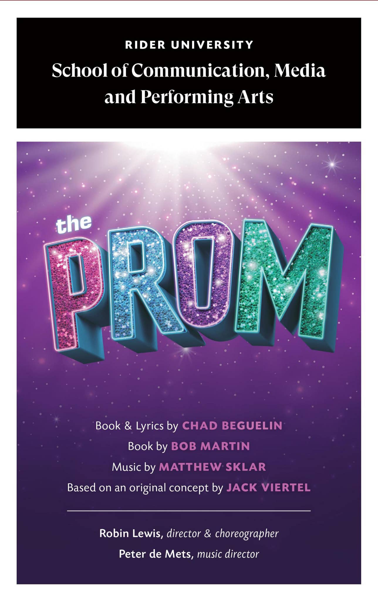 The Prom - Program by Rider University - Issuu
