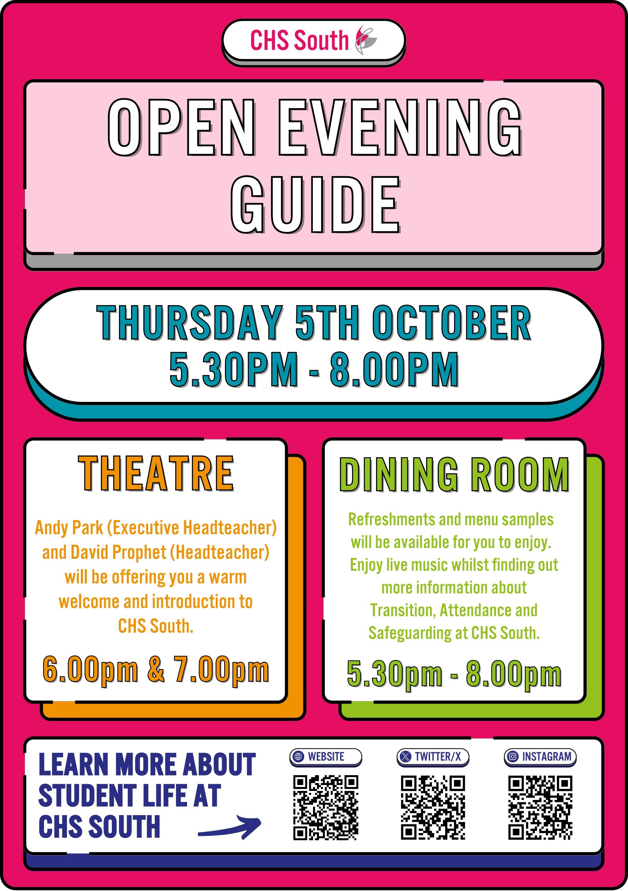 Open Evening Activity Guide 2023 by Schudio - Issuu
