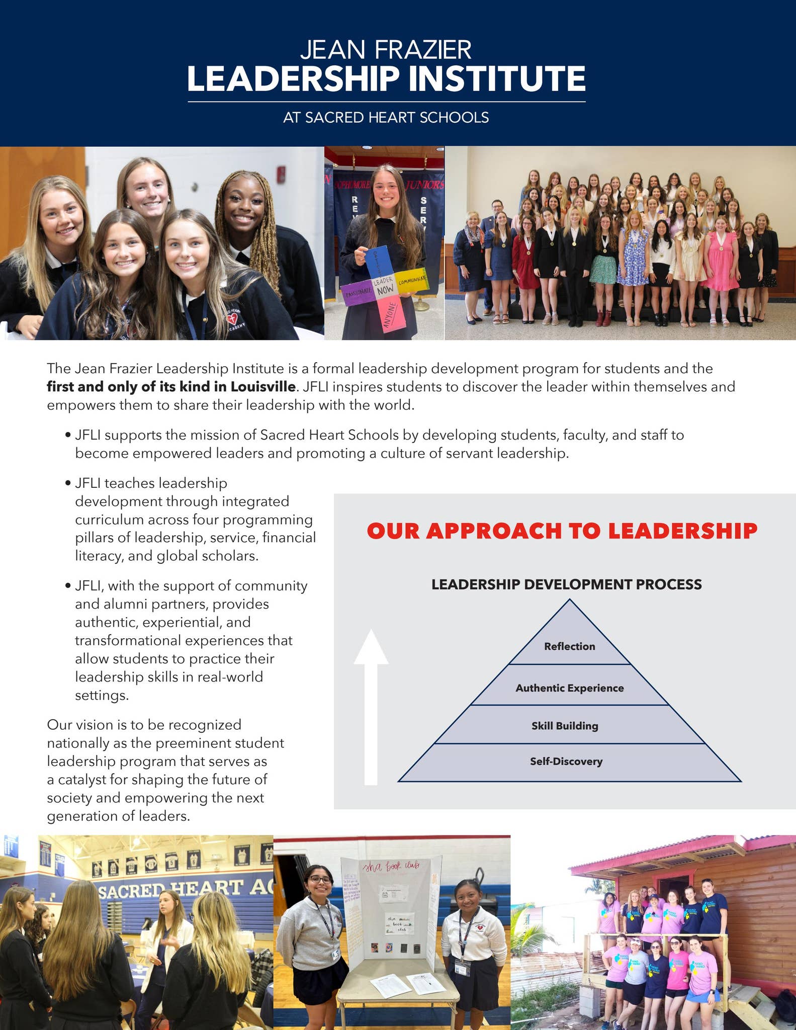 Jean Frazier Leadership Institute at Sacred Heart Academy by shslou - Issuu
