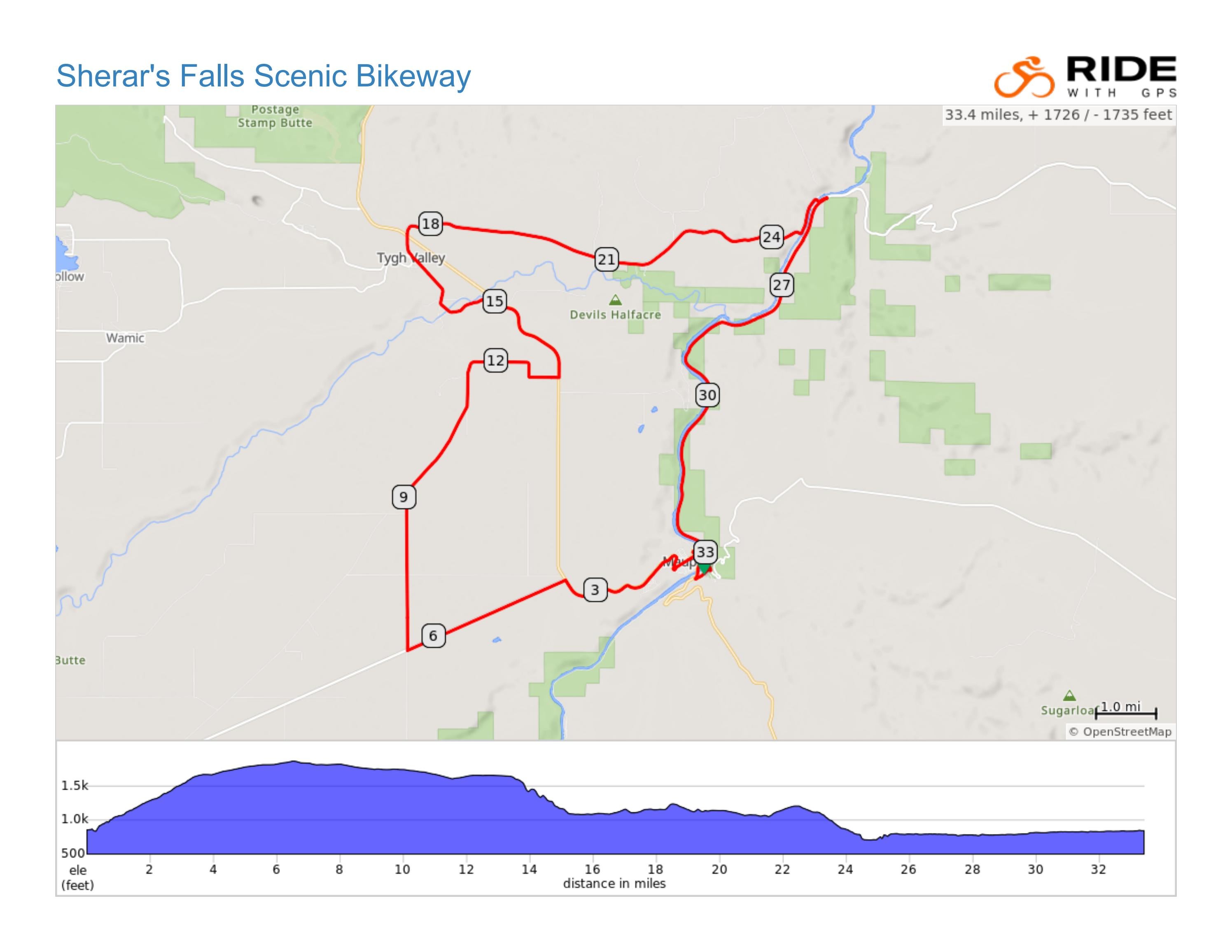 Sherar's Falls Scenic Bikeway by Travel Oregon - Issuu