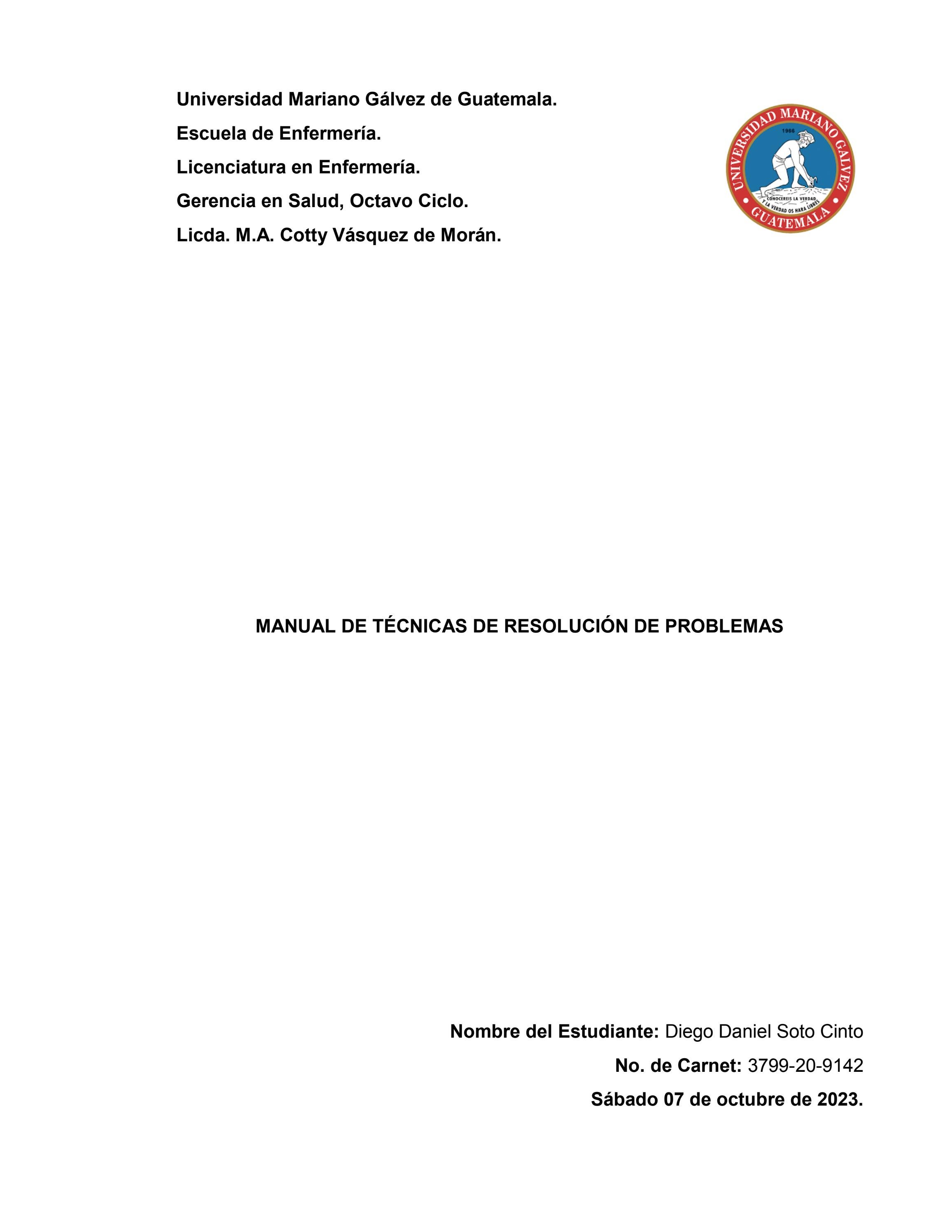 Manual de Tecnicas de Resolucion de Problemas by Diegosc4 - Issuu