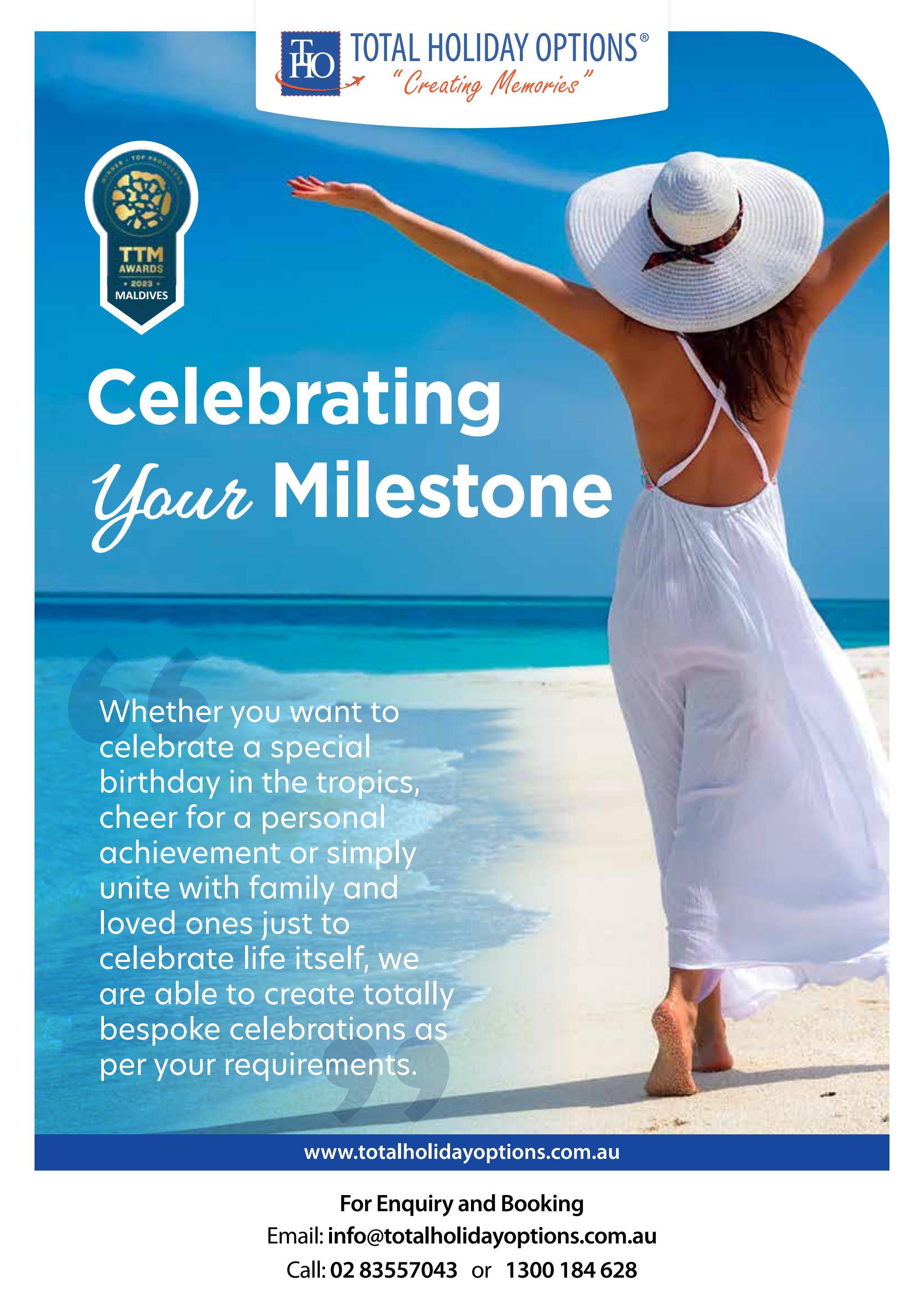 Maldives Promotion (Celebrating your Milestone) 2023 AU by TOTAL ...
