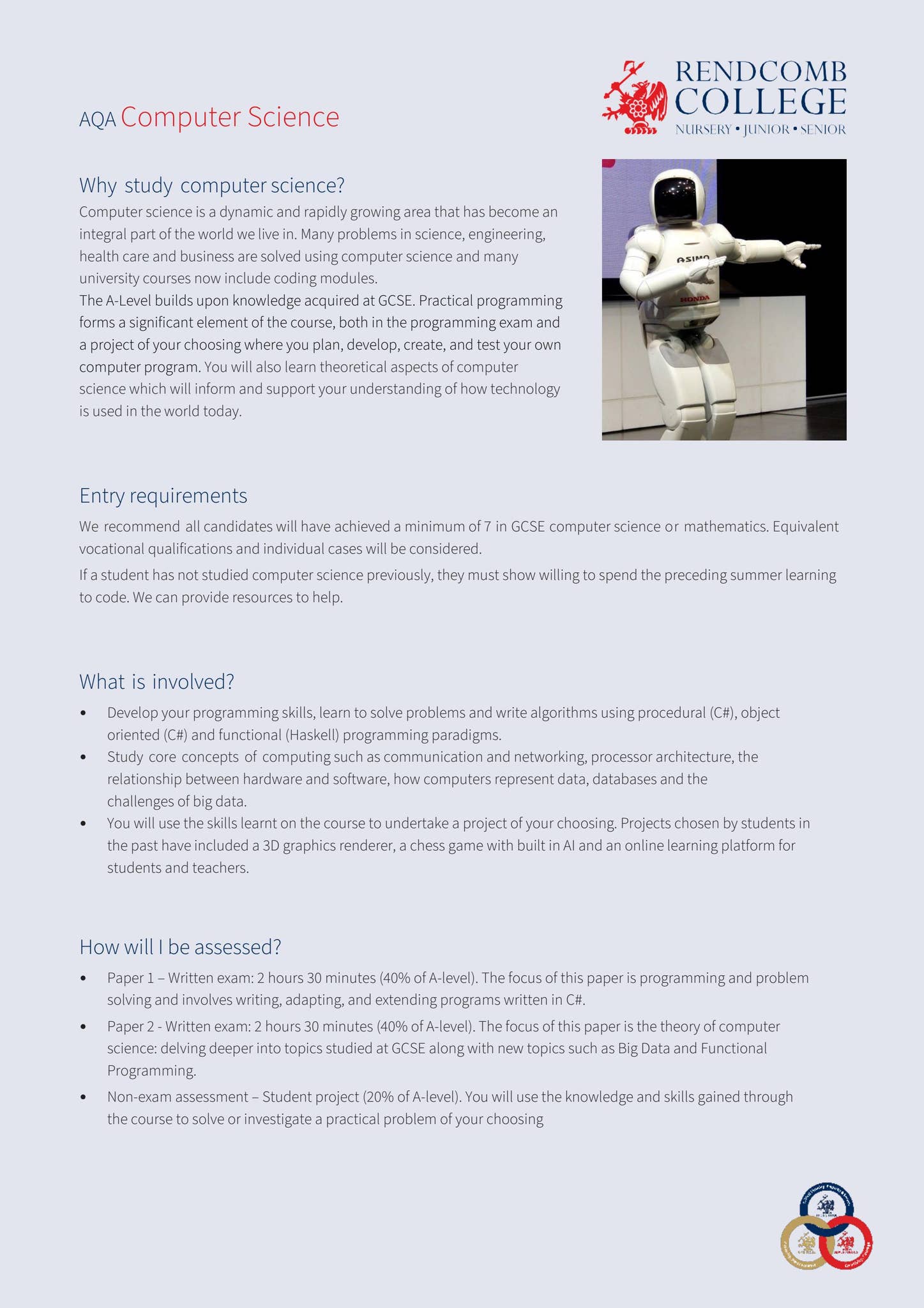 Sixth Form Computer Science 2023 - 2024 by Rendcomb College - Issuu