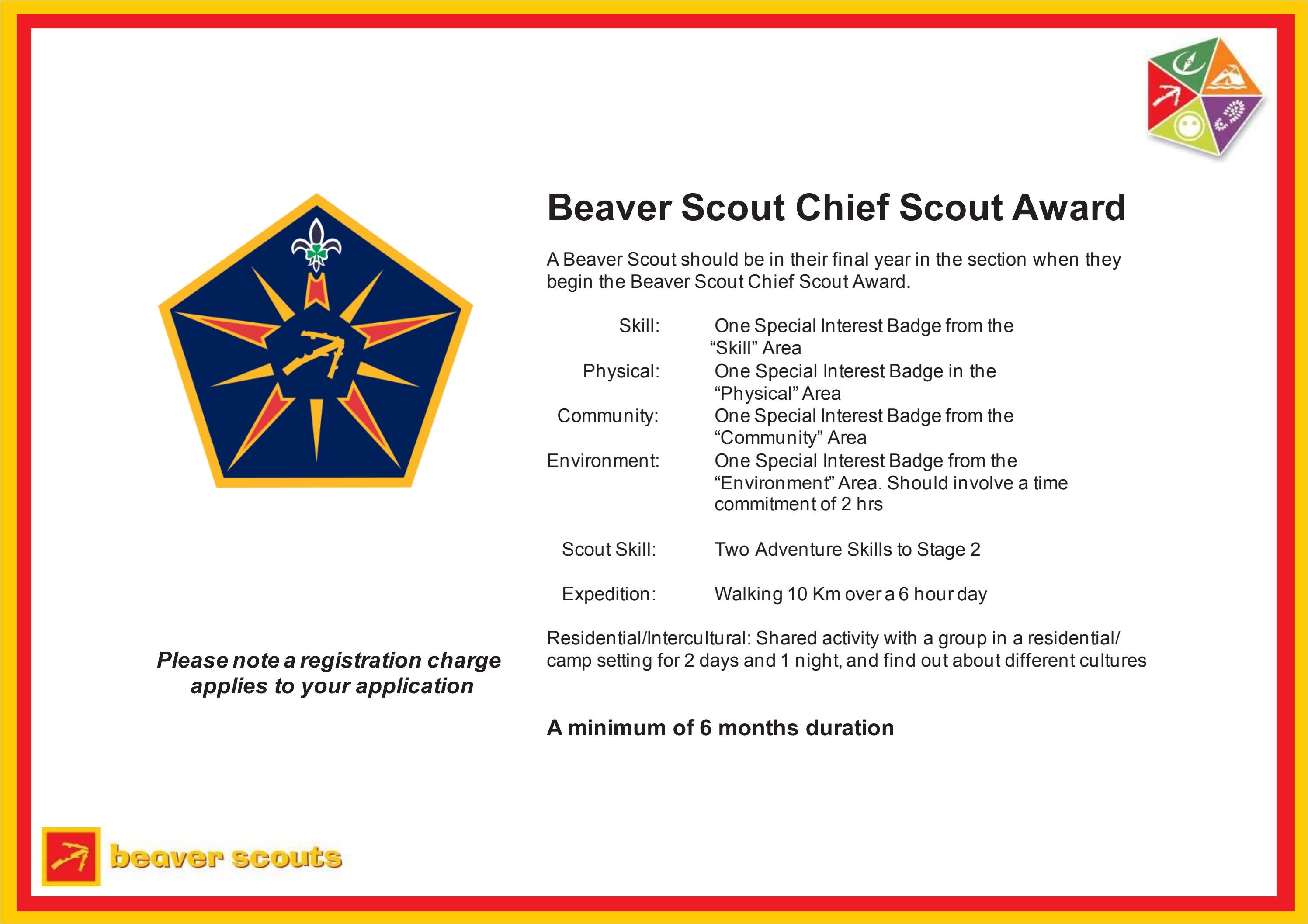 Beaver Scout Chief Scout Award by Scouting Ireland - Issuu