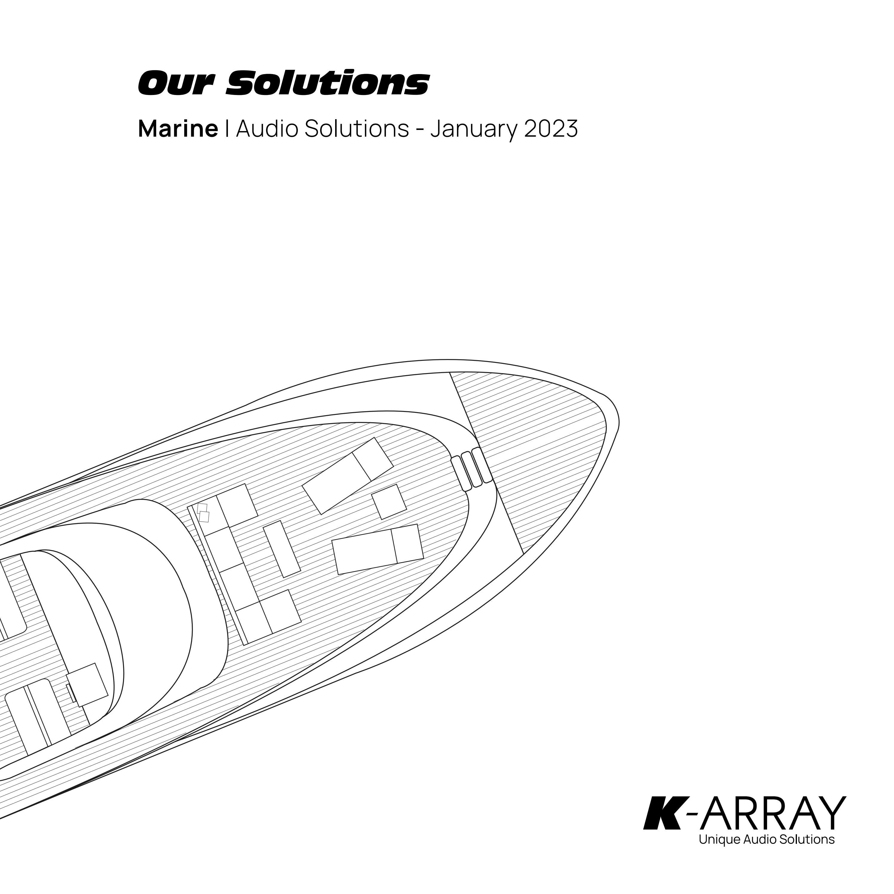 Our Solutions - MARINE by K-ARRAY | Unique Audio Solutions - Issuu