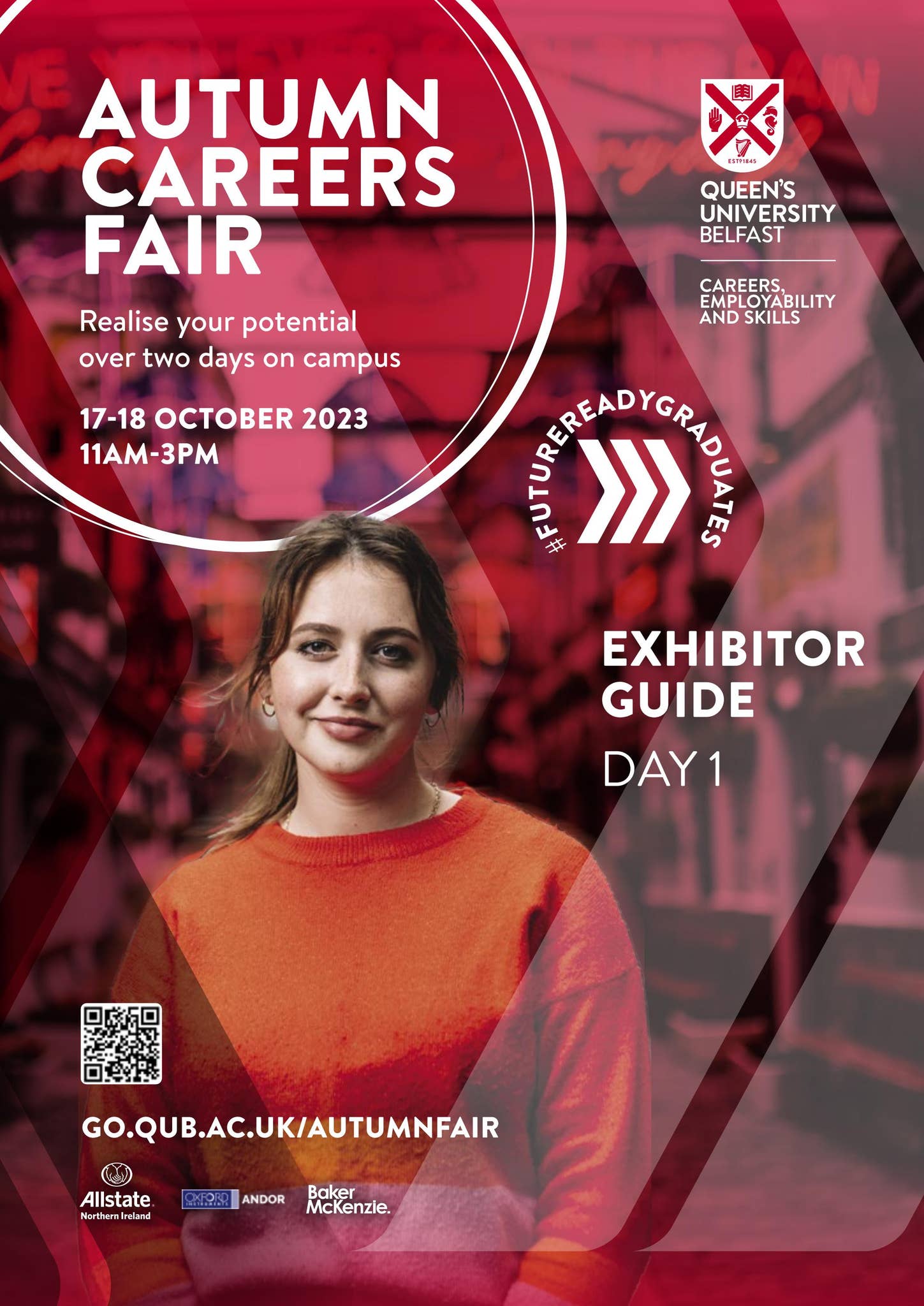 Autumn Careers Fair 2023 Exhibitor Guide - Day 1 by QUBCareers - Issuu