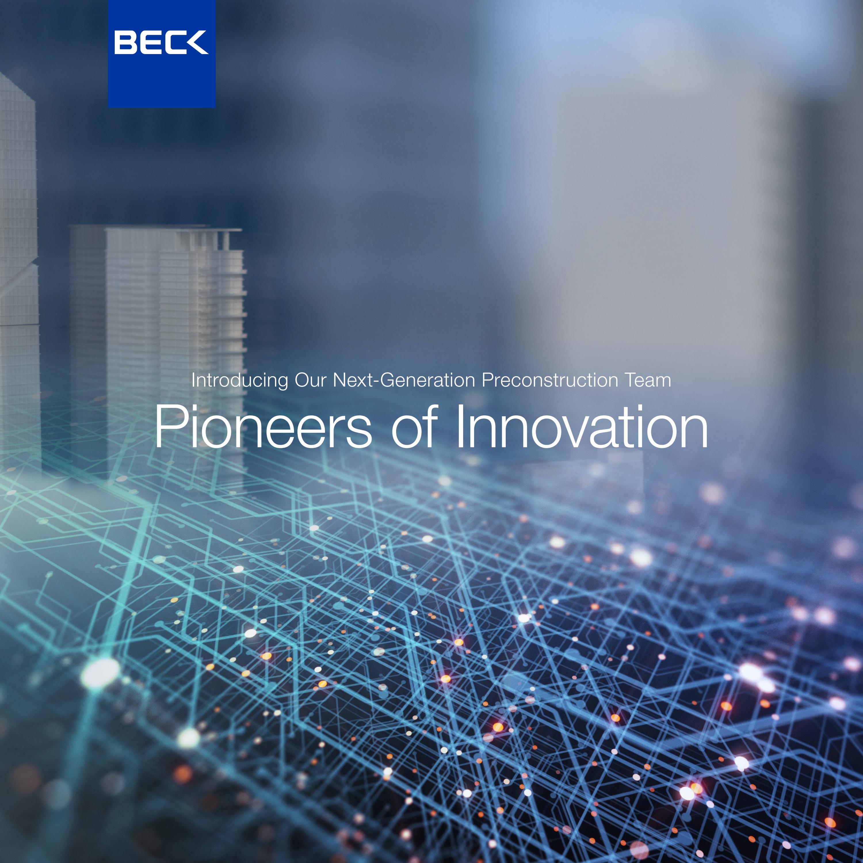 Preconstruction at The Beck Group by The Beck Group - Issuu