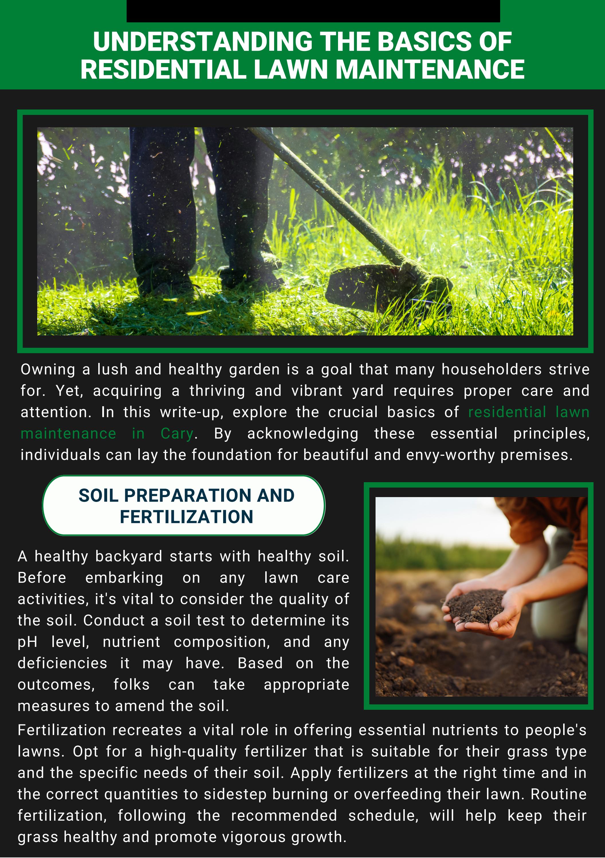 Understanding the Basics of Residential Lawn Maintenance by Landscape ...