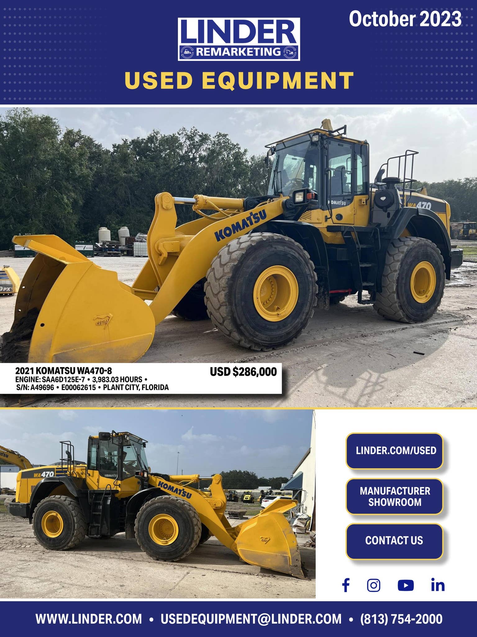 Linder Used Equipment October 2023 by Construction Publications, Inc ...