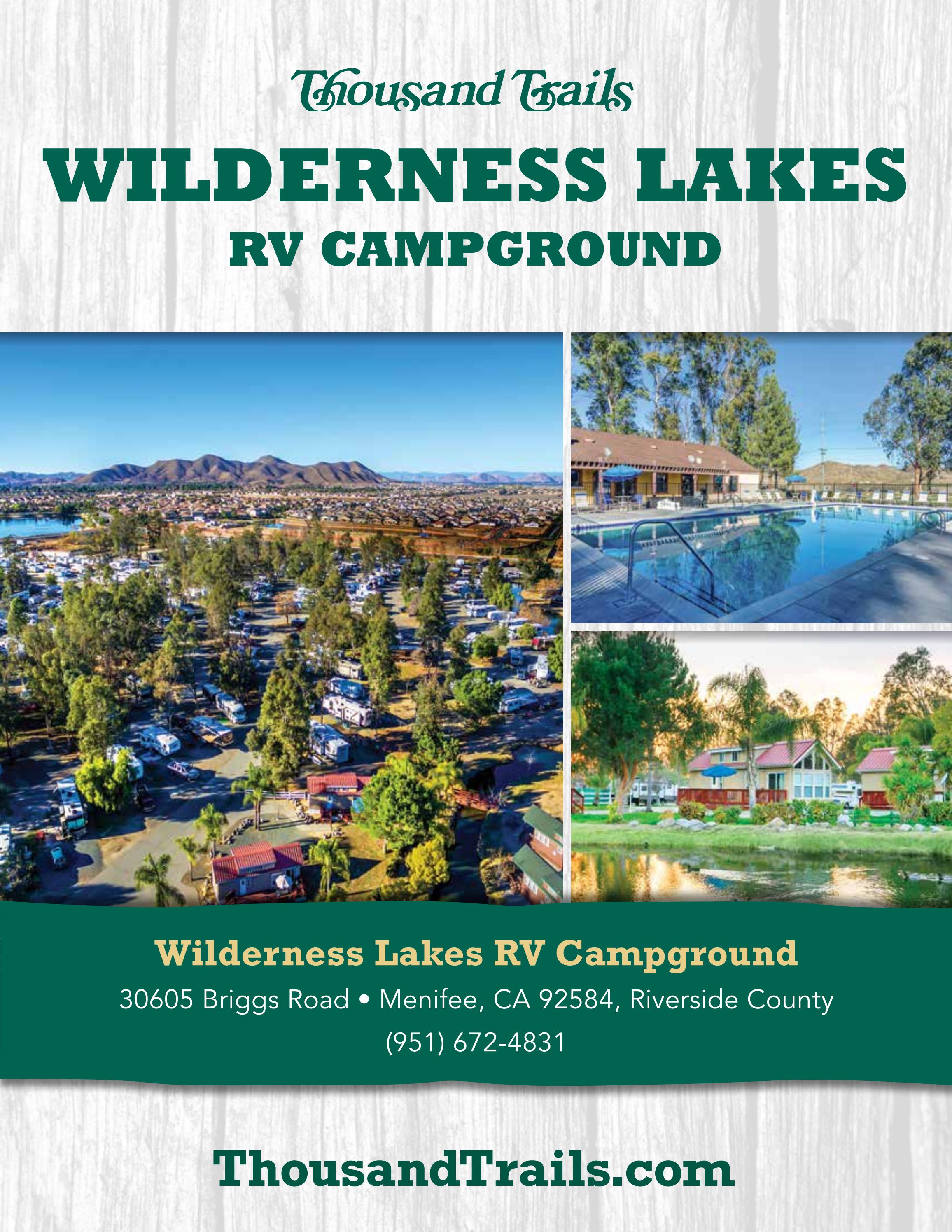 Thousand Trails Wilderness Lakes RV Campground by AGS/Texas Advertising ...