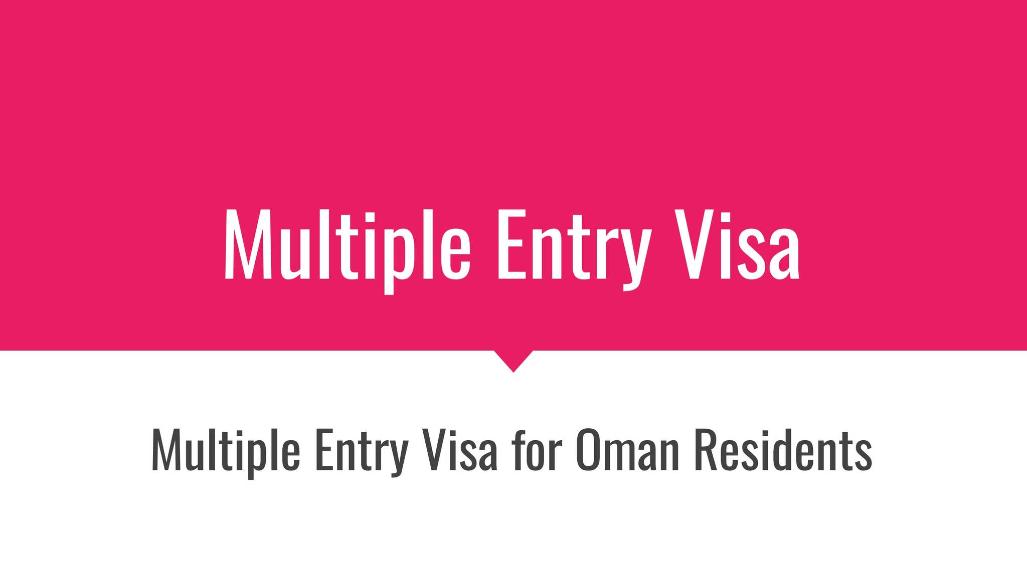 Unlock the World: Seamless Travel with Multiple Entry Visas by ...