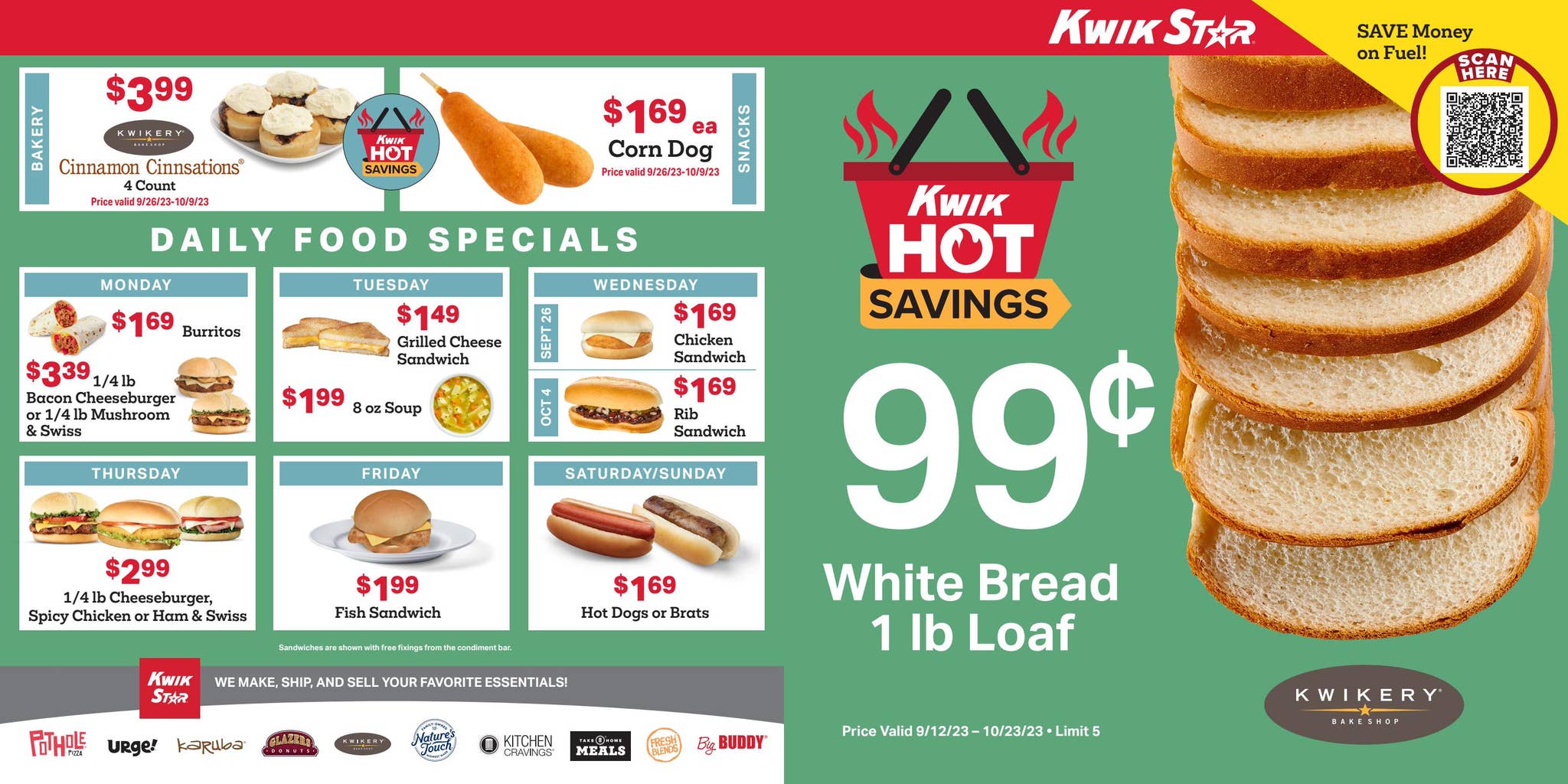 Kwik Trip/Kwik Star 9/12 to 10/23 by Decorah Leader - Issuu