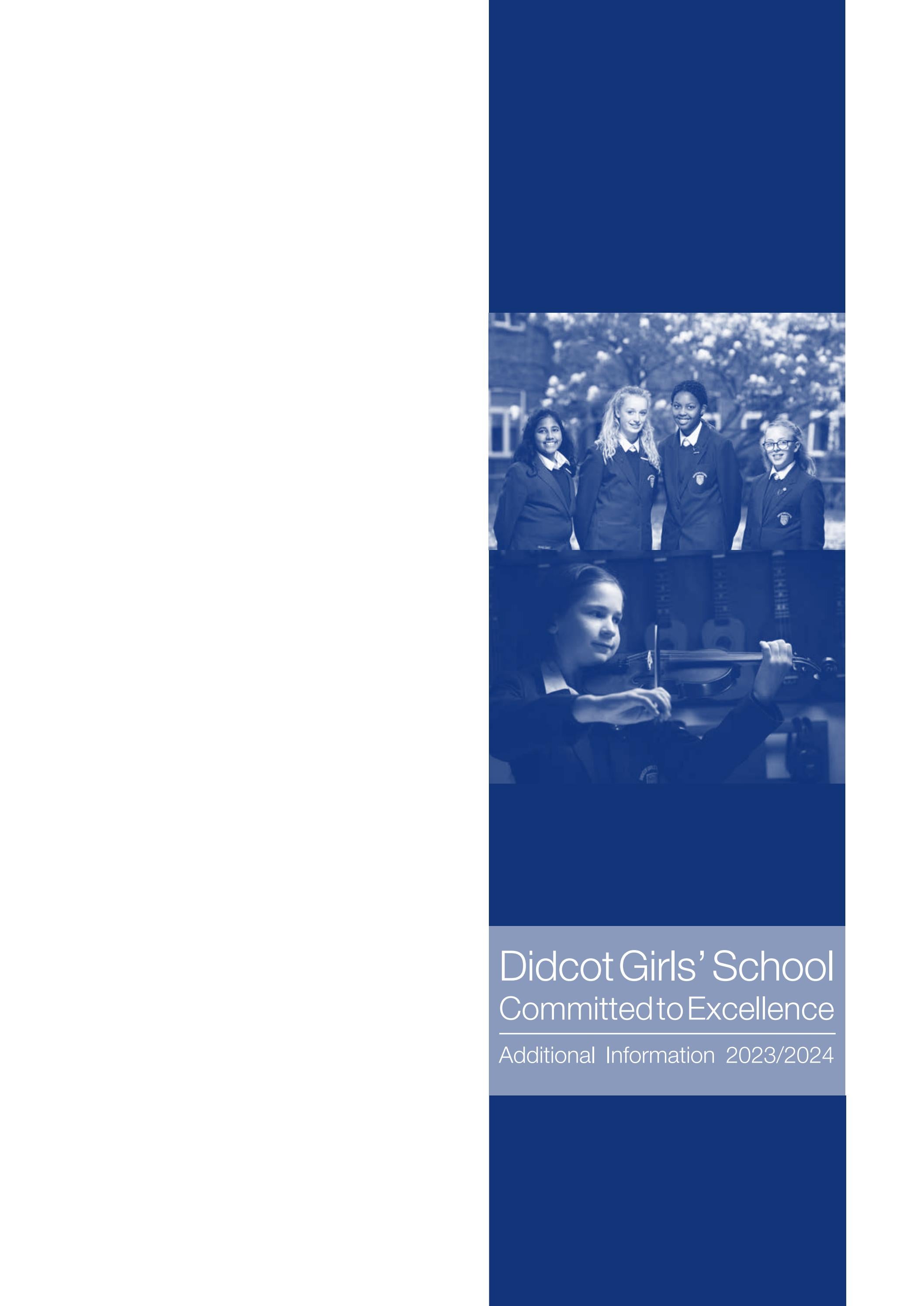 Didcot Girls' School - Additional Information 2023 by Cleverbox UK Ltd ...