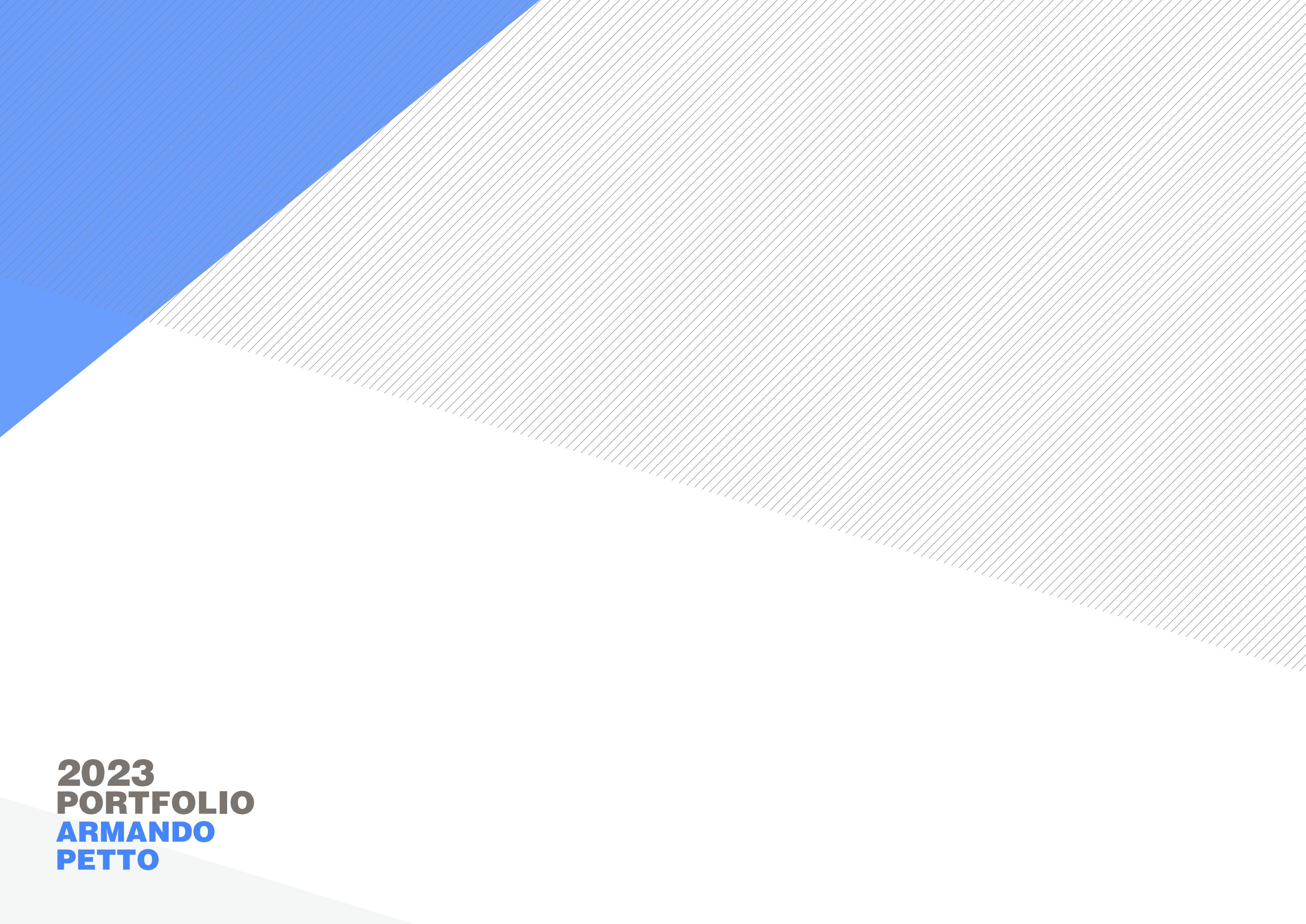 Portfolio 2023 Armando Petto by Armando Petto - Issuu