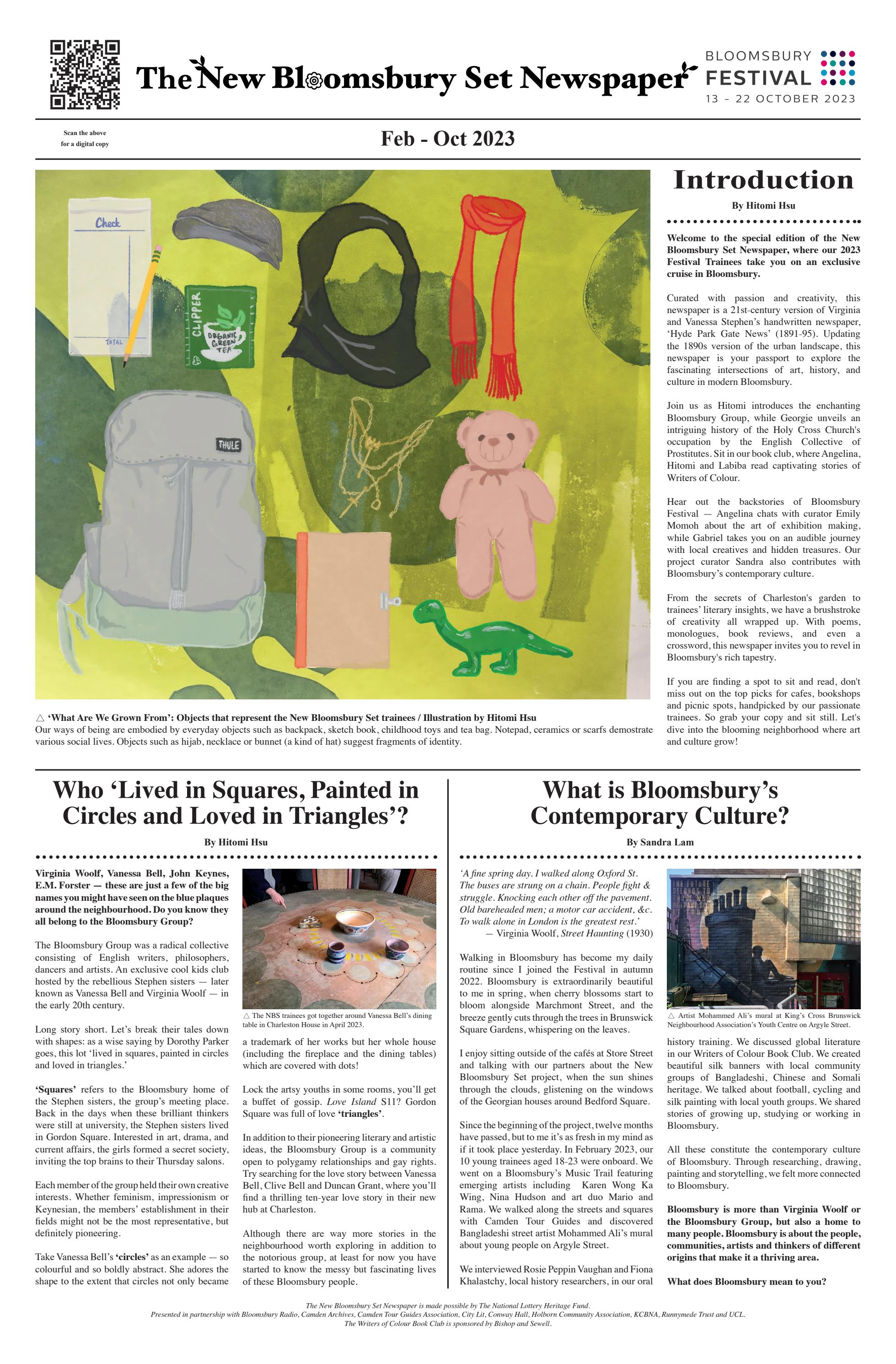 The New Bloomsbury Set Newspaper by Bloomsbury Festival - Issuu