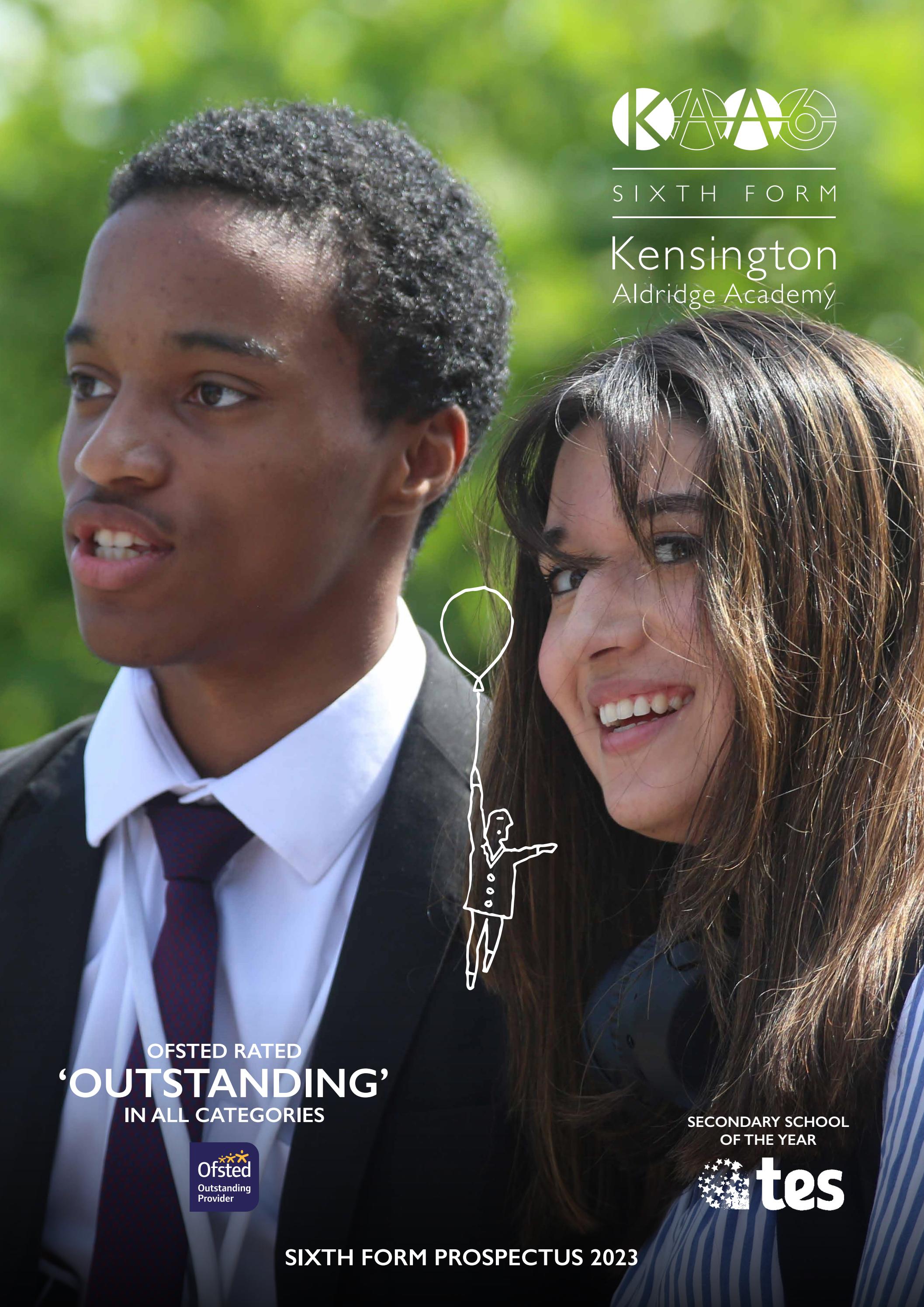 KAA Sixth Form Prospectus 2023 by Kensington Aldridge Academy - Issuu