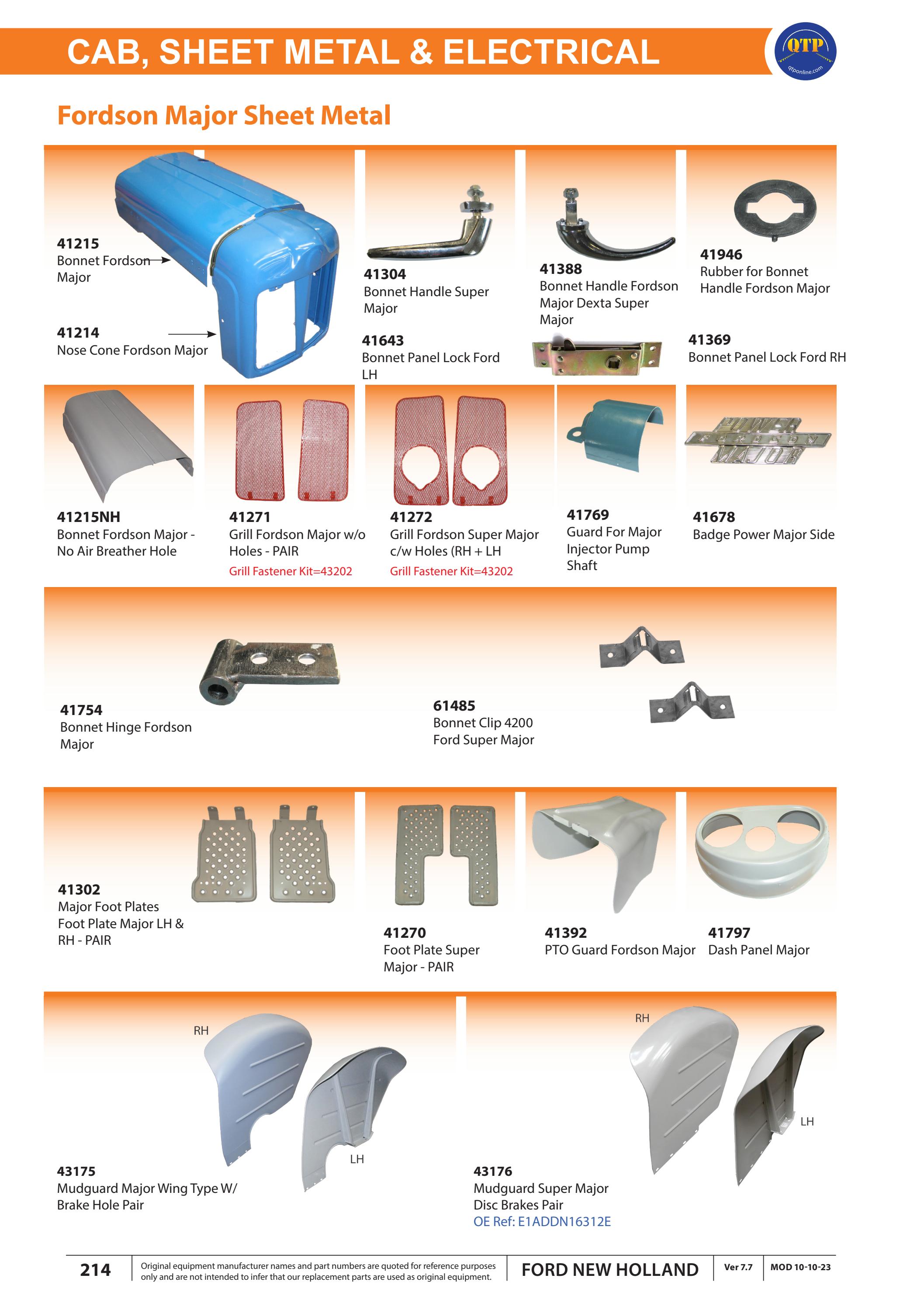 Ford New Holland Parts Catalogue! by Quality Tractor Parts - Issuu