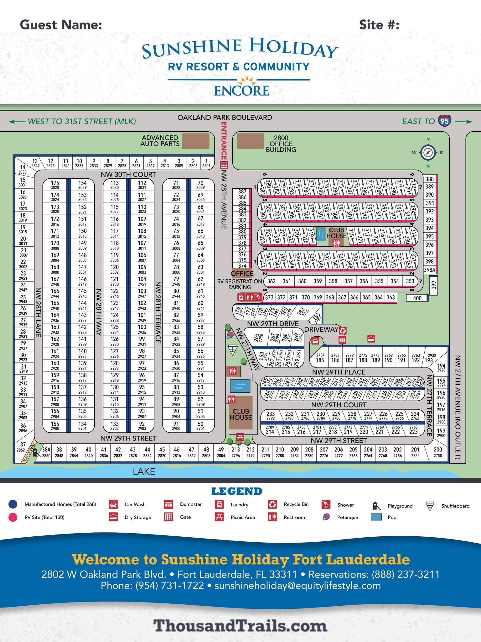 Sunshine Holiday RV Resort by AGS/Texas Advertising - Issuu