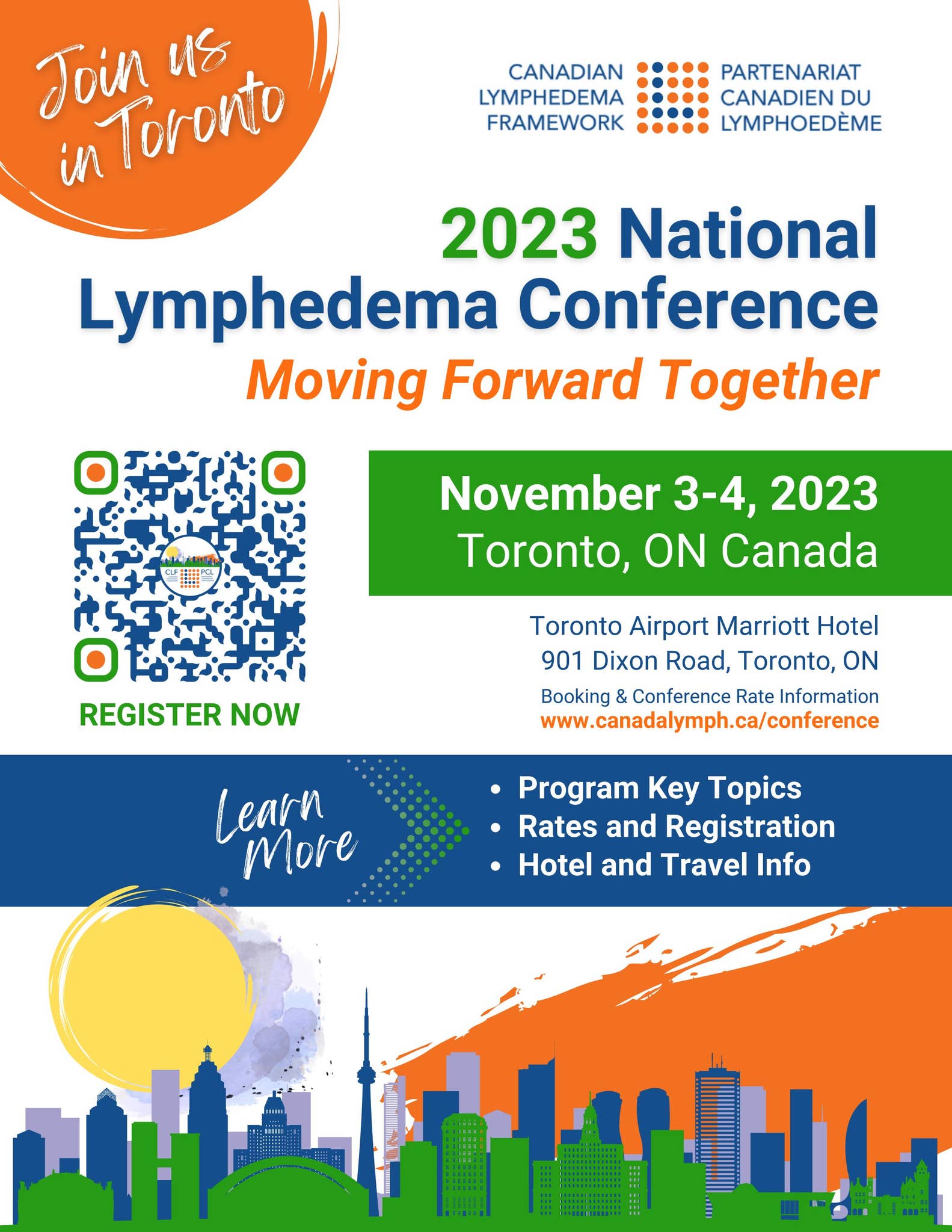 2023 National Lymphedema Conference Poster by Canadian Lymphedema Framework - Issuu