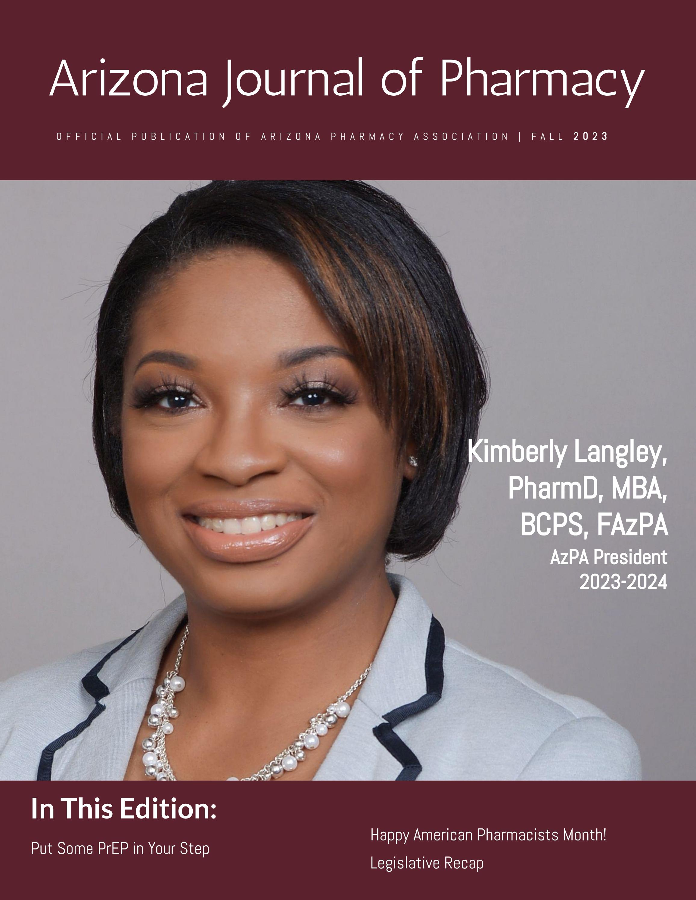 Fall 2023 Arizona Journal of Pharmacy by Arizona Pharmacy Association ...