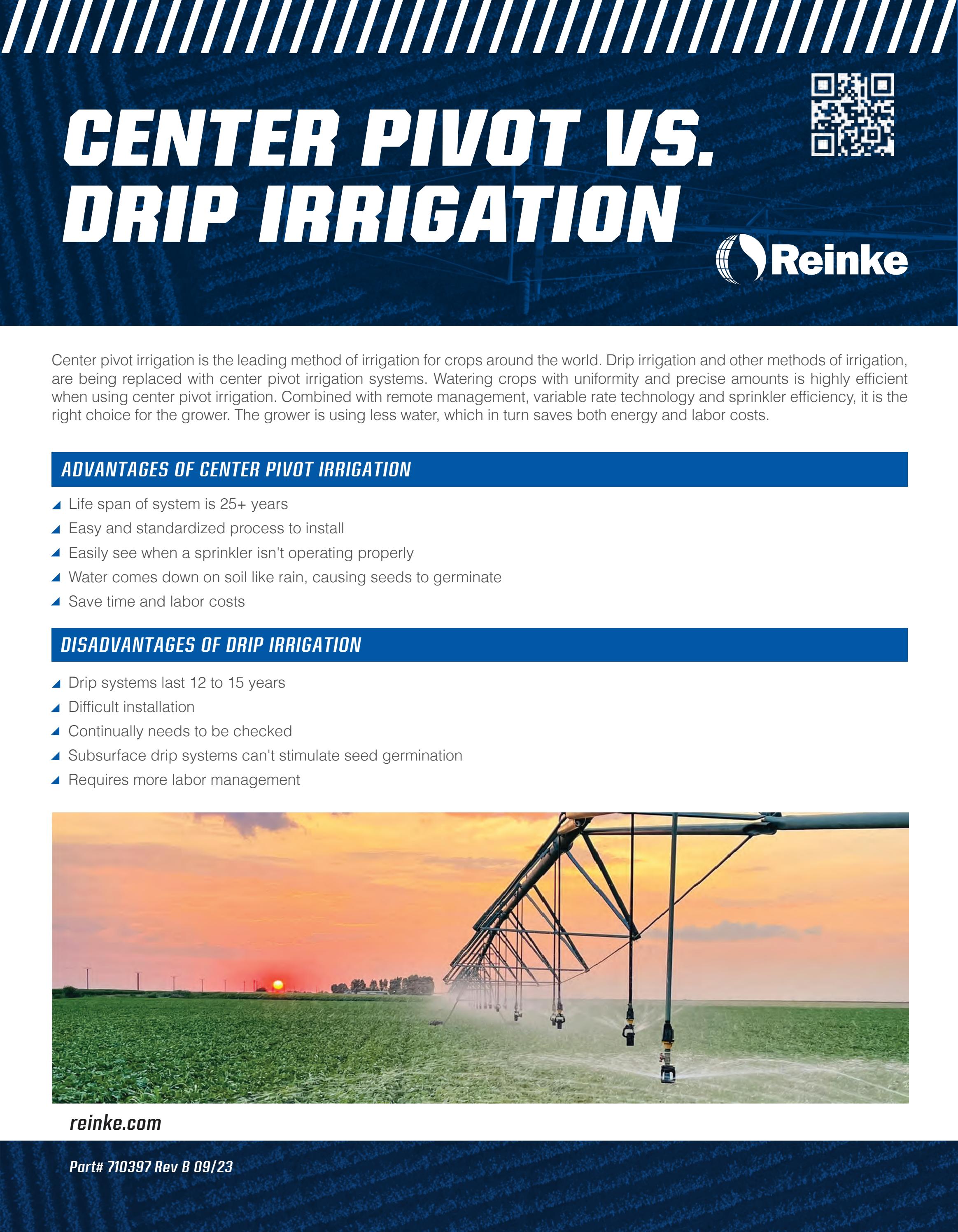 Center Pivot vs. Drip Irrigation by reinkemanufacturing - Issuu