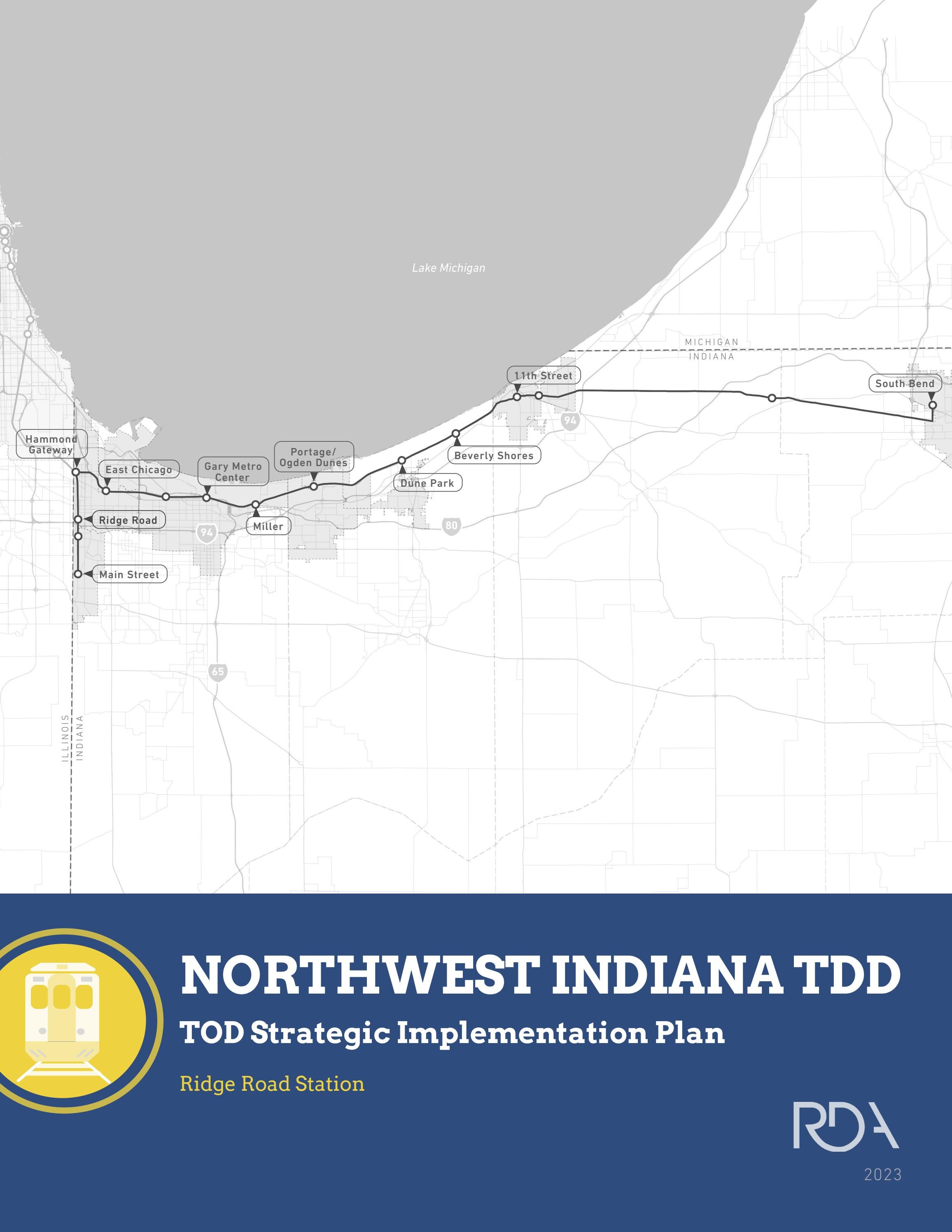 Northwest Indiana TDD | TOD Strategic Implementation Plan for Ridge ...