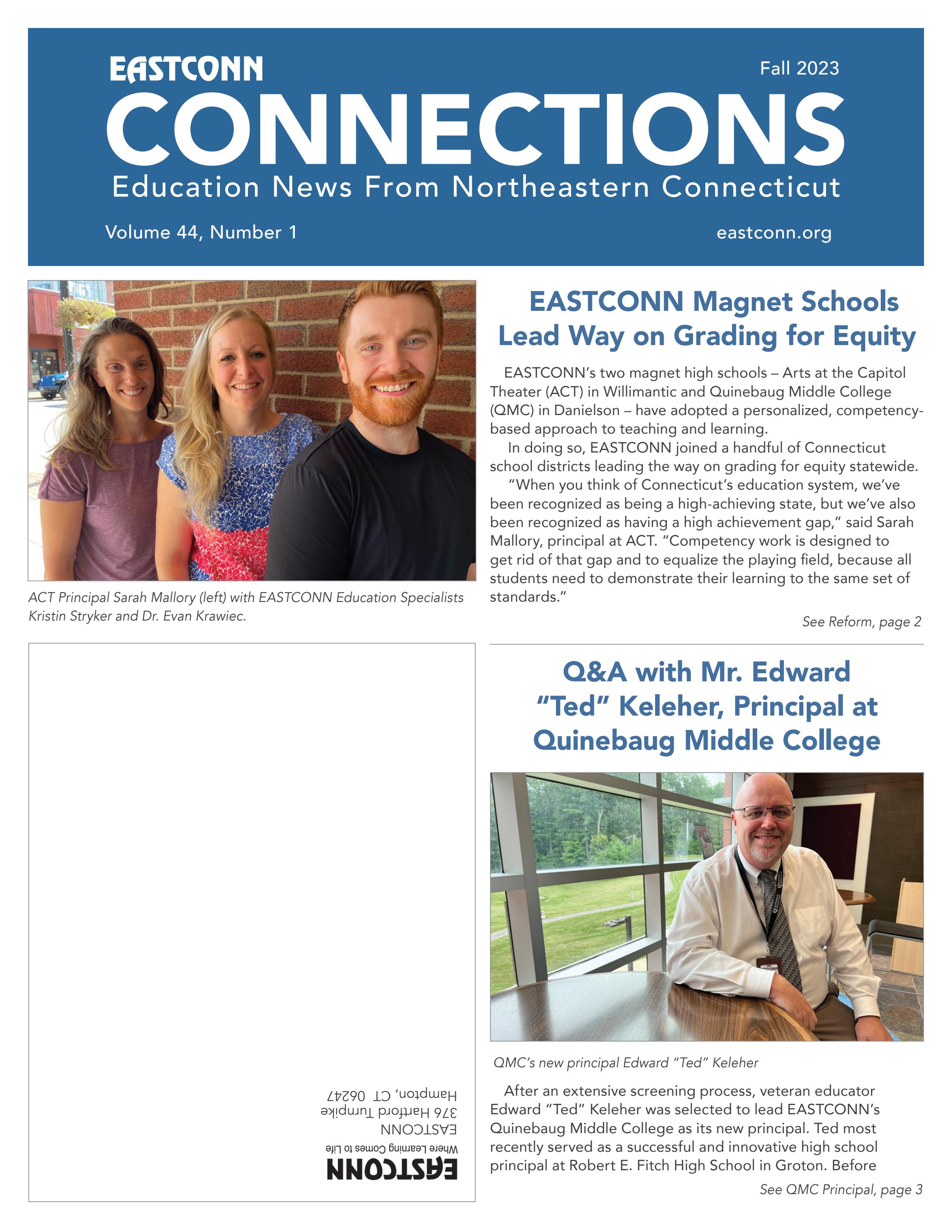 EASTCONN CONNECTIONS - FALL 2023 by EASTCONN - Issuu