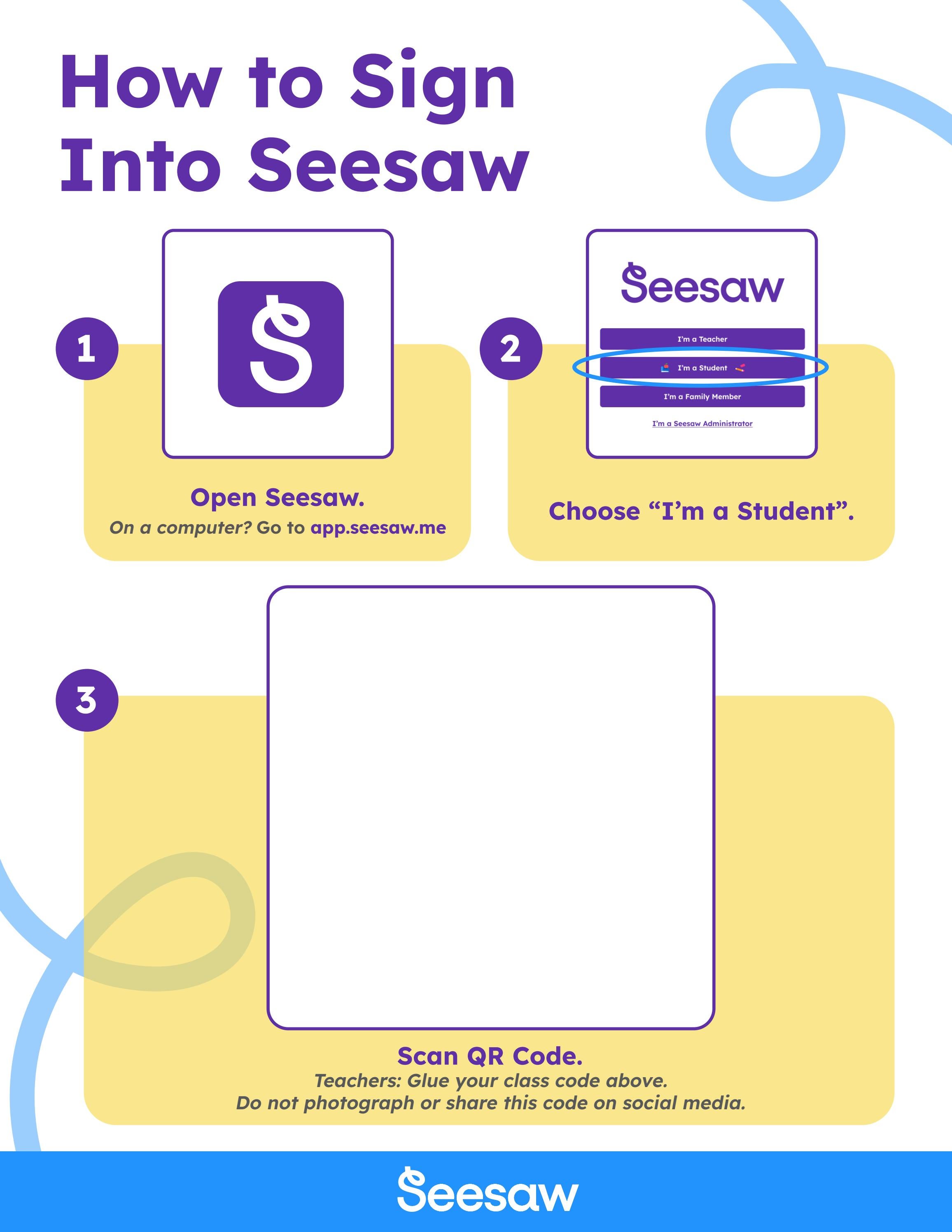 How to Sign Into Seesaw by seesawlearning - Issuu