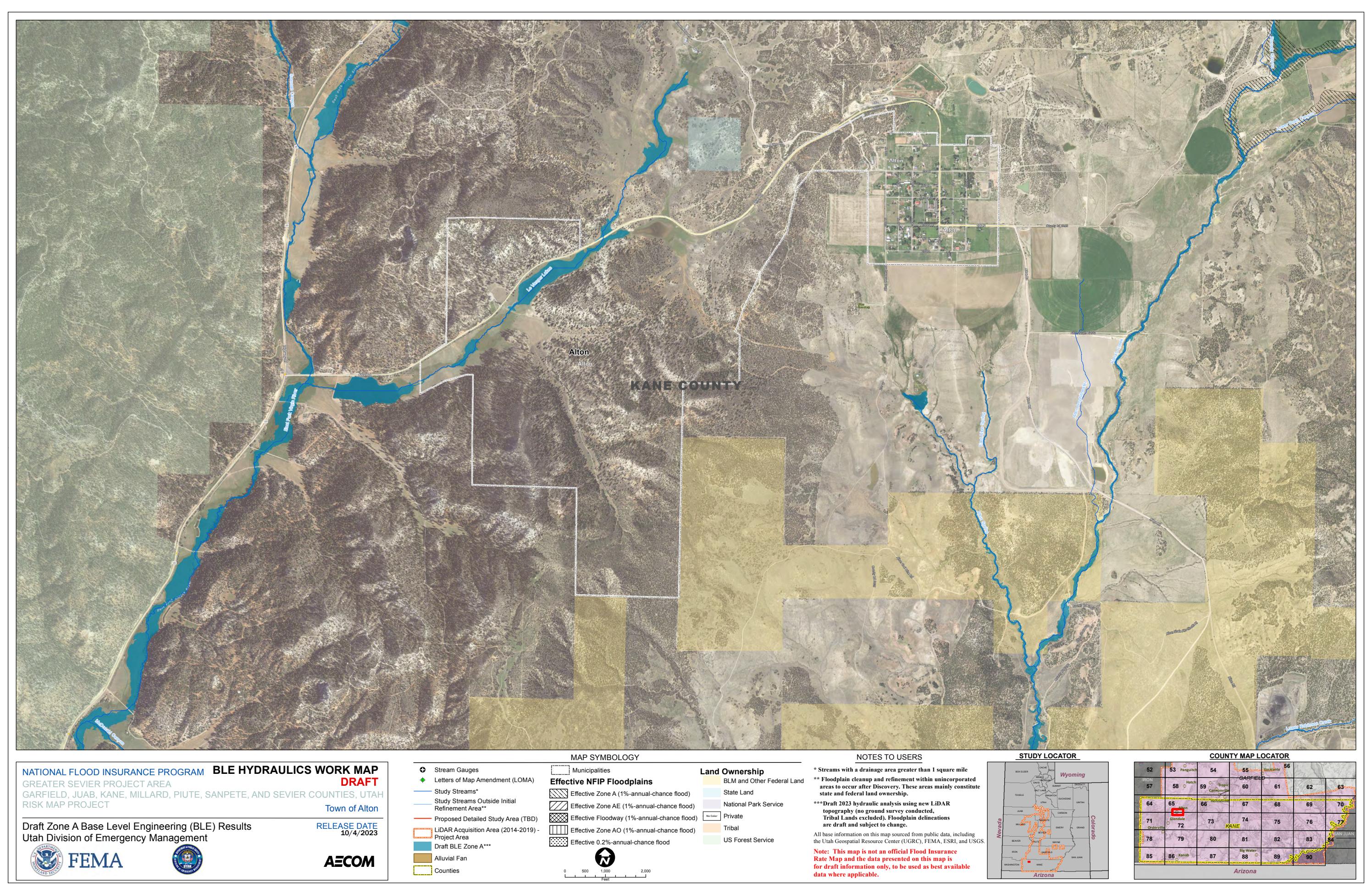 Kane Municipal Discovery Maps by Utah Division of Emergency Management ...