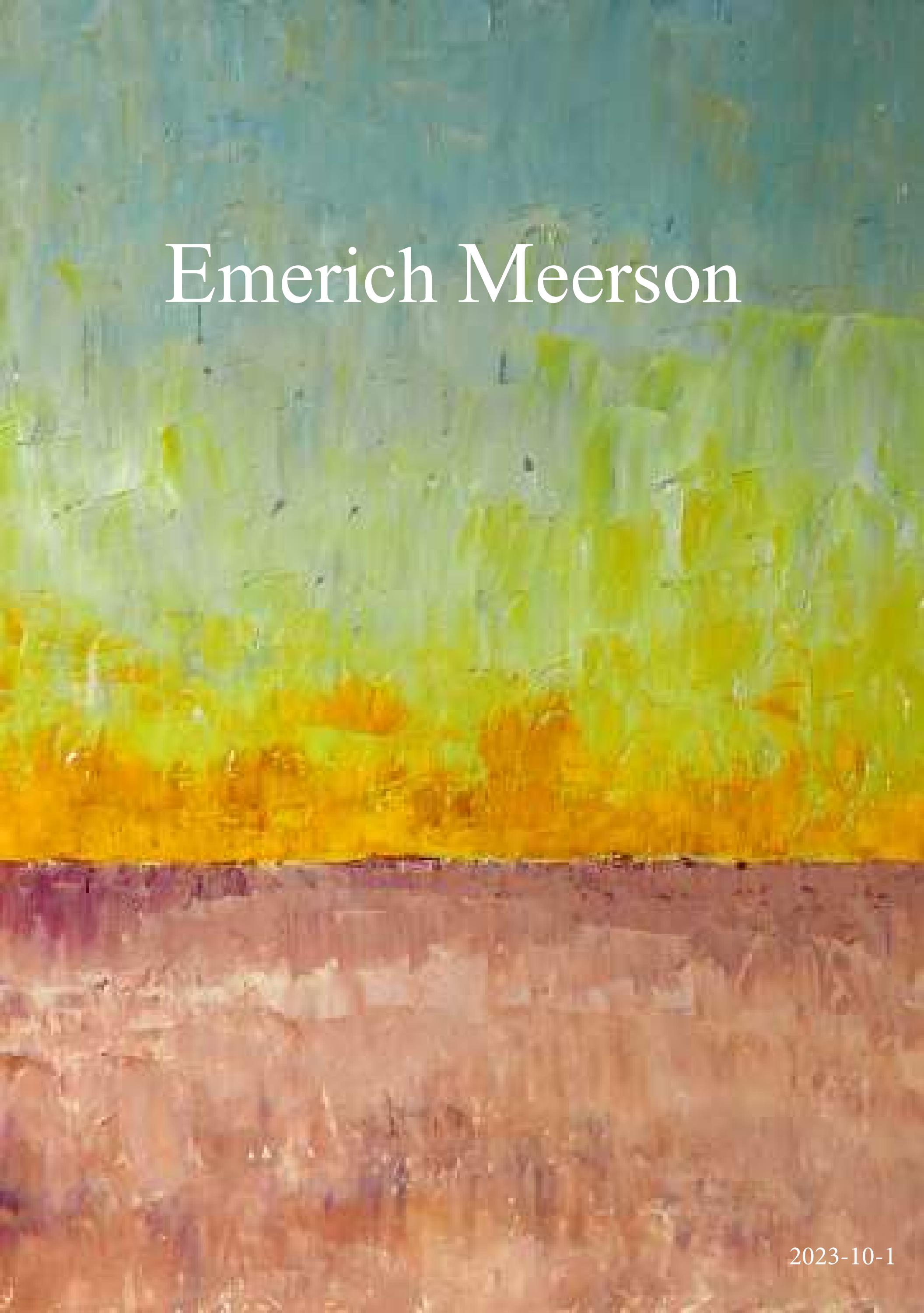 Peintures 2023-10-1 by Emerich Meerson - Issuu