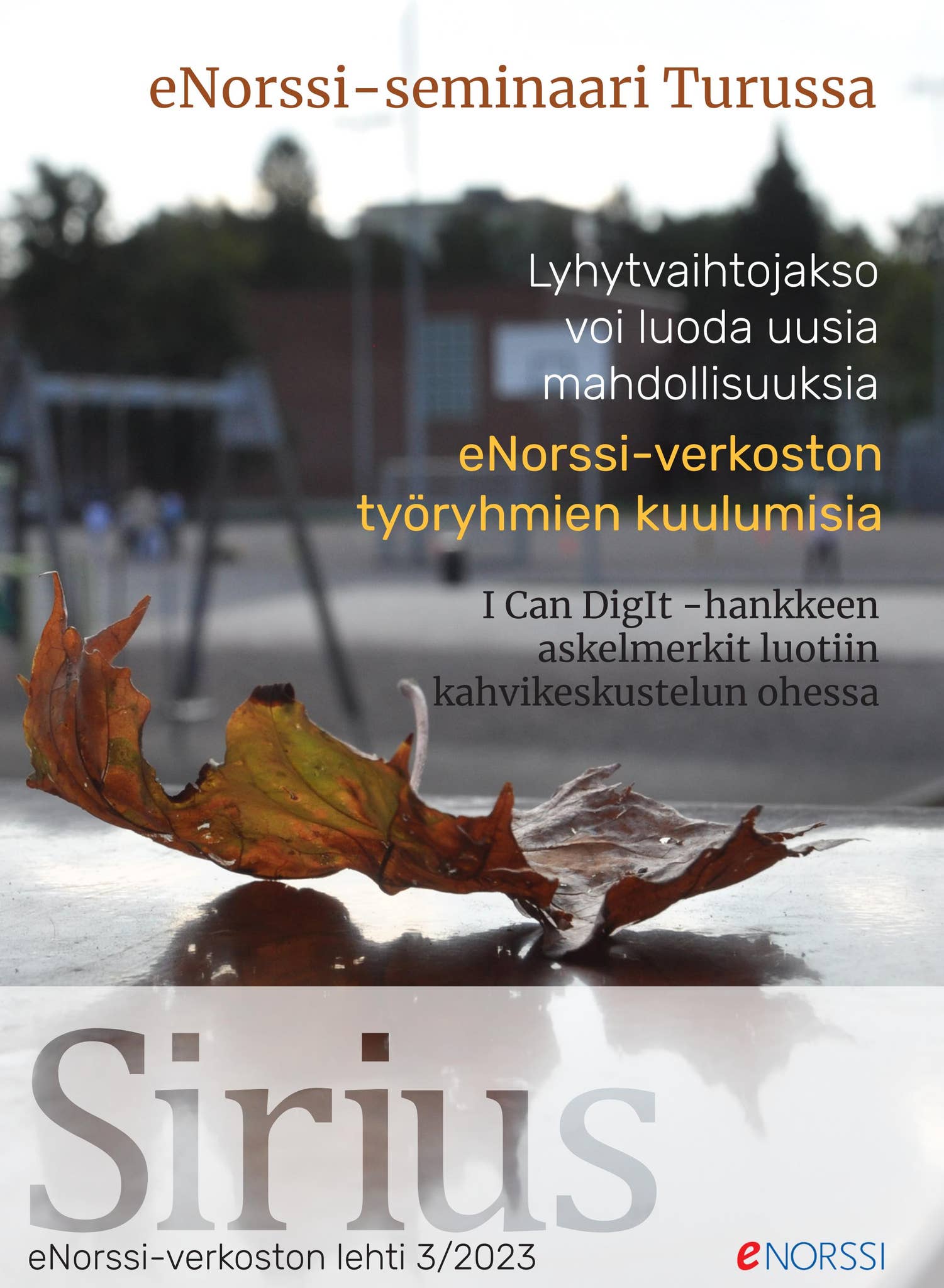 Sirius 3/2023 by enorssi - Issuu