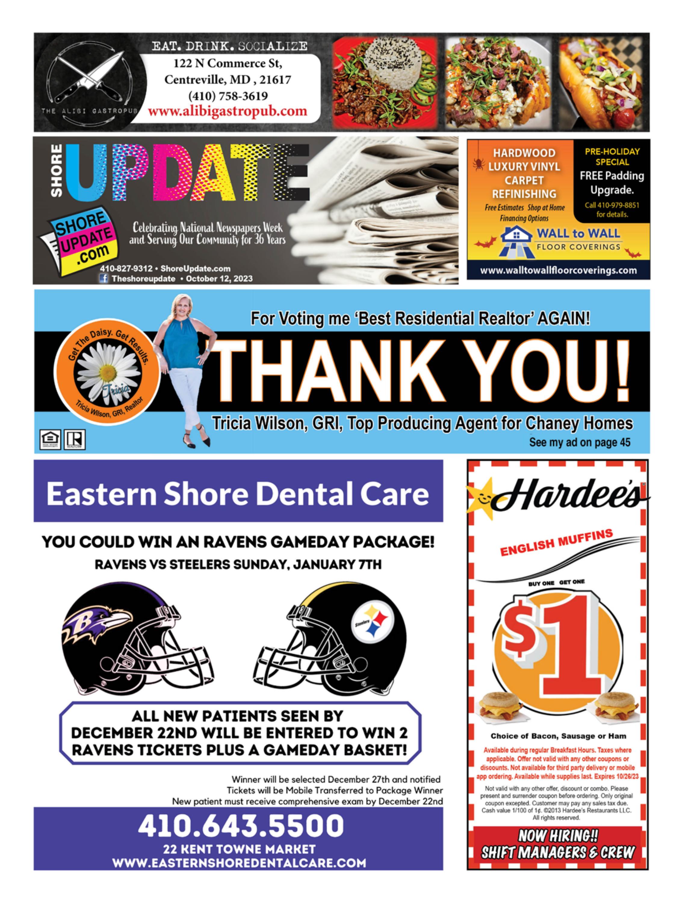 Shore Update October 12, 2023 by The Shore Update - Issuu