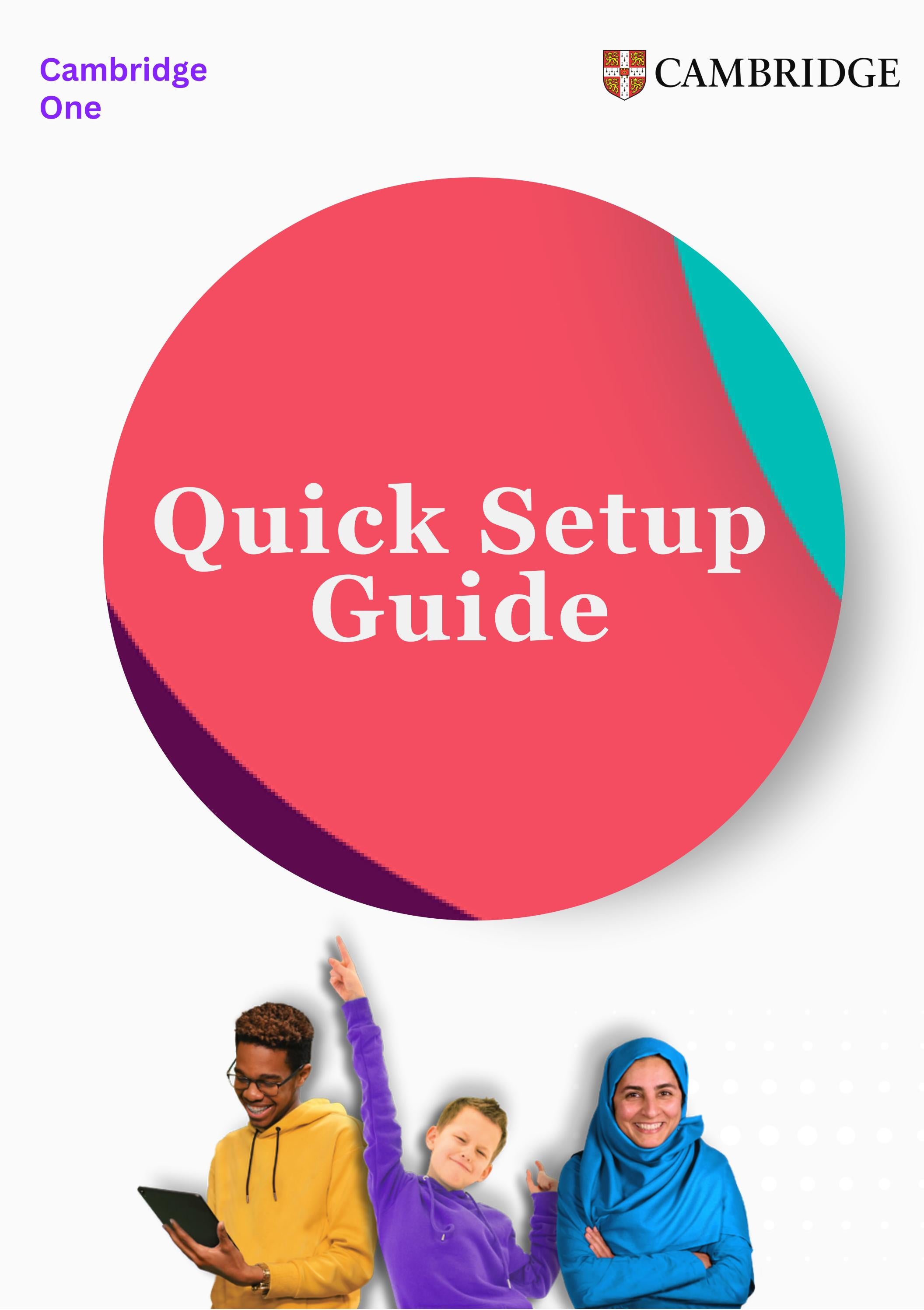 Cambridge One Quick Setup Guide by CambridgeAcademicServices - Issuu