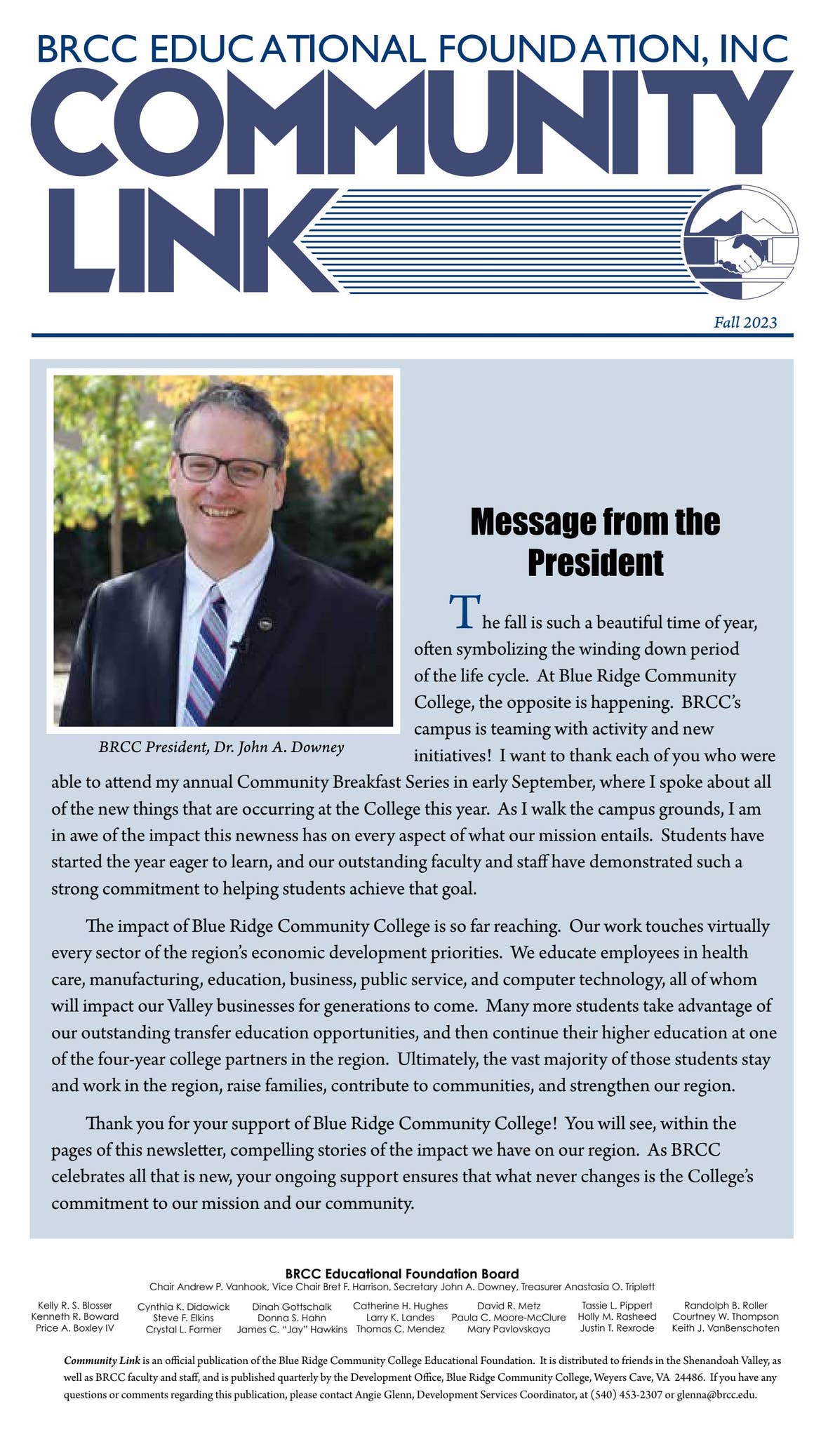 BRCC Community Link Newsletter, Fall 2023 by brccpr - Issuu